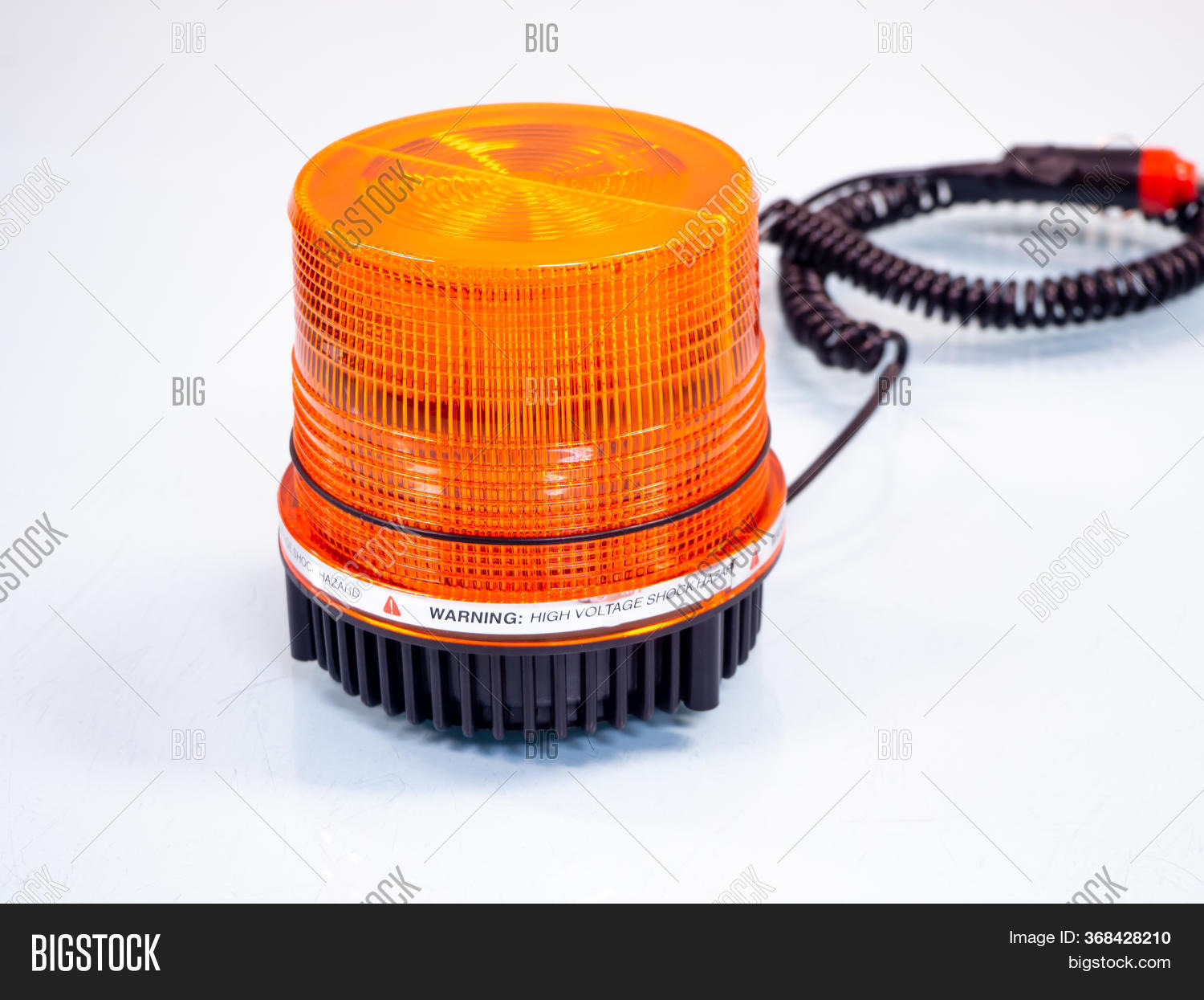 Orange Rotating Beacon Image & Photo (Free Trial) | Bigstock