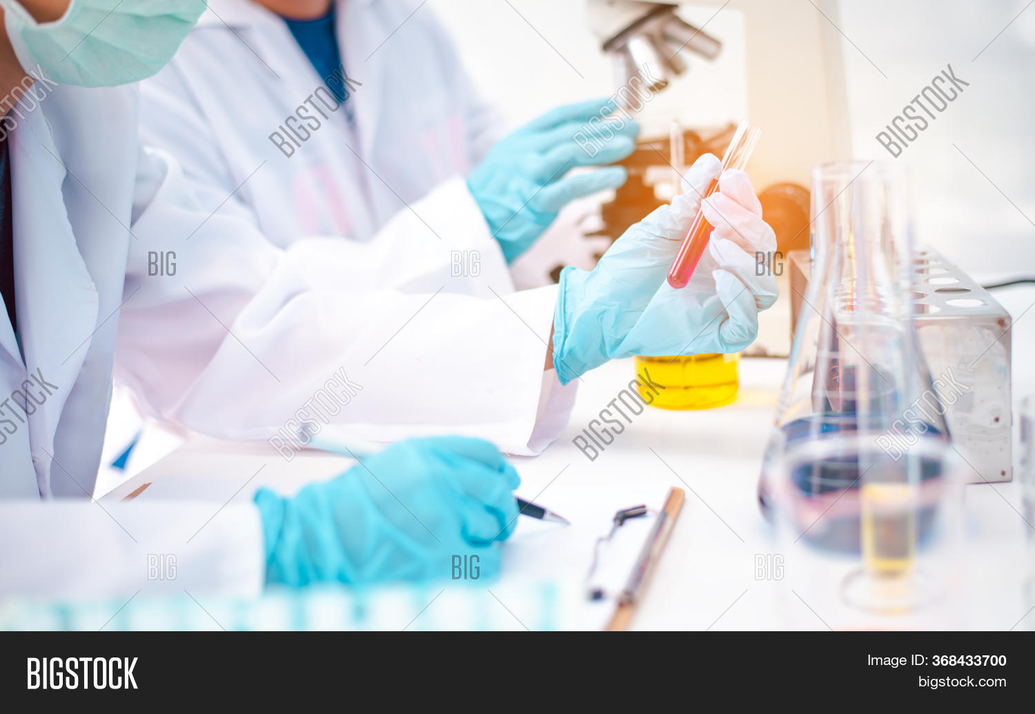 Scientist Recording Image & Photo (Free Trial) | Bigstock