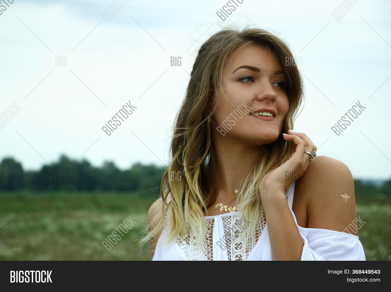 Portrait Happy Flirty Image & Photo (Free Trial) | Bigstock