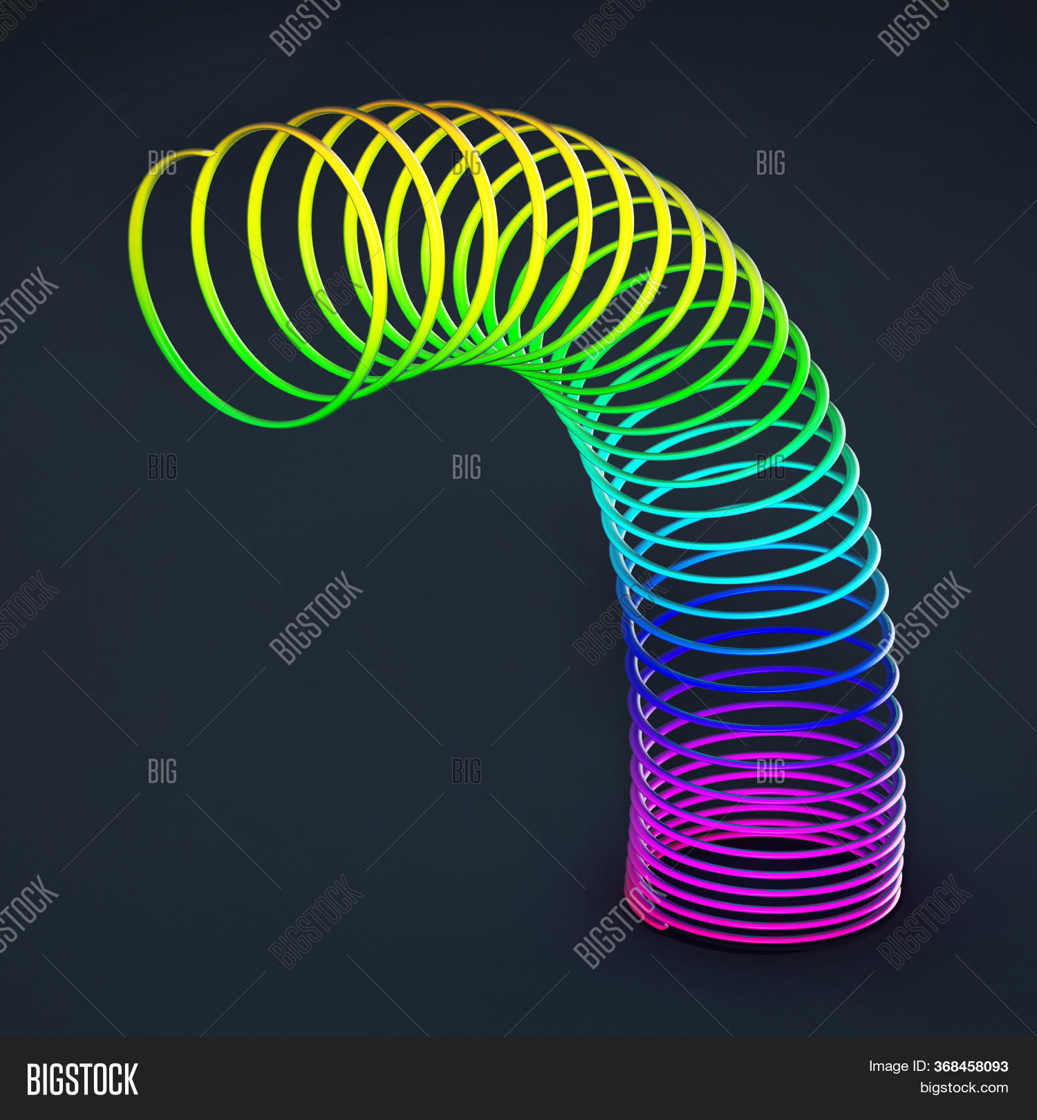 Rainbow Colored Wire Image & Photo (Free Trial) | Bigstock