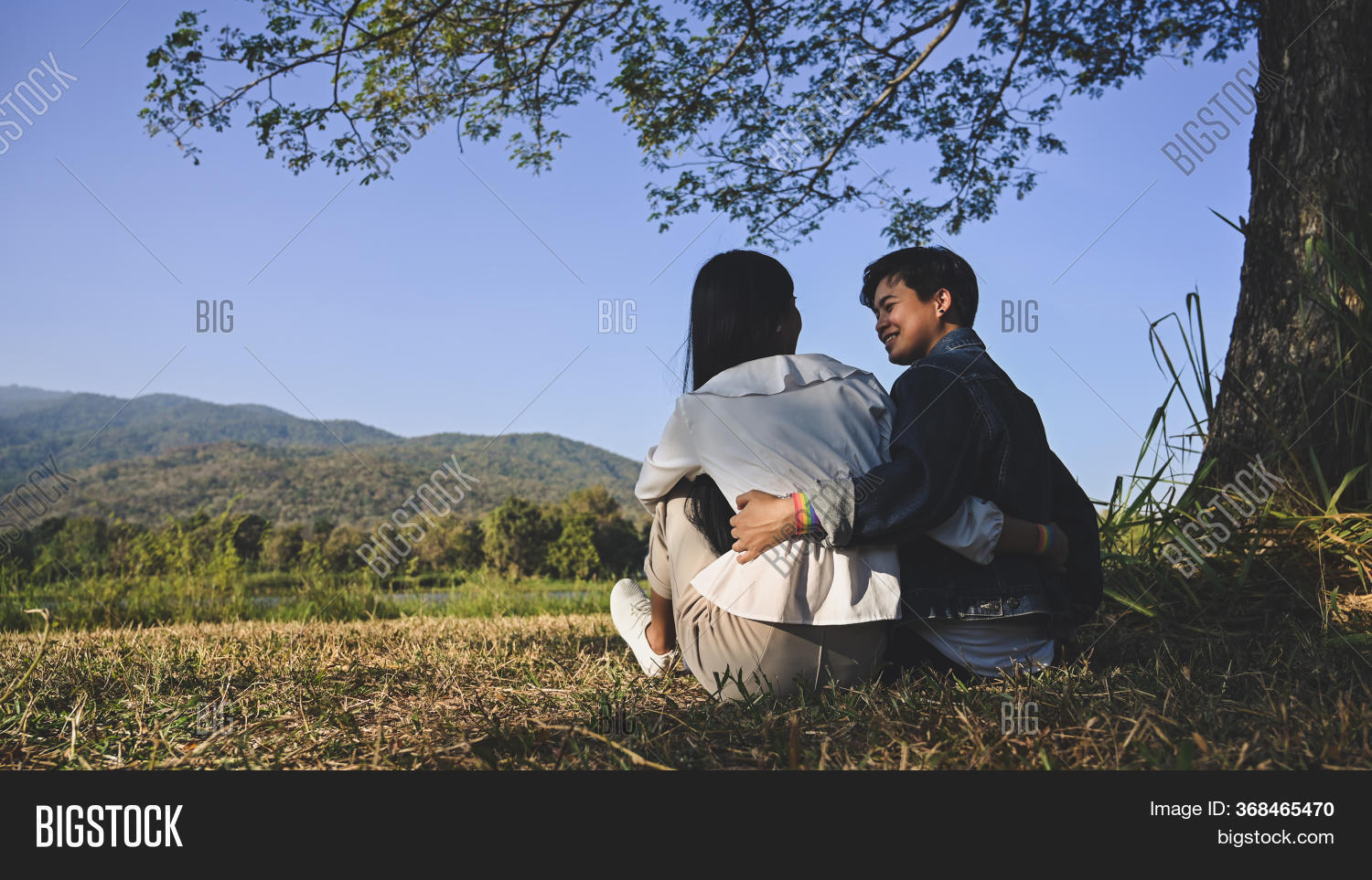 Lgbt Lesbian Embracing Image And Photo Free Trial Bigstock