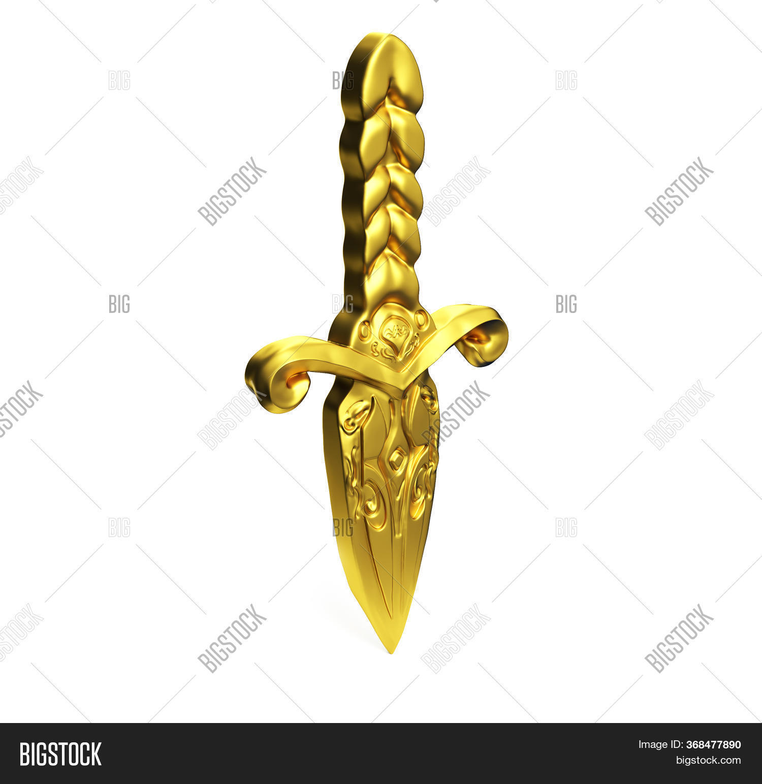 Short Isolated Dagger Image & Photo (Free Trial) | Bigstock