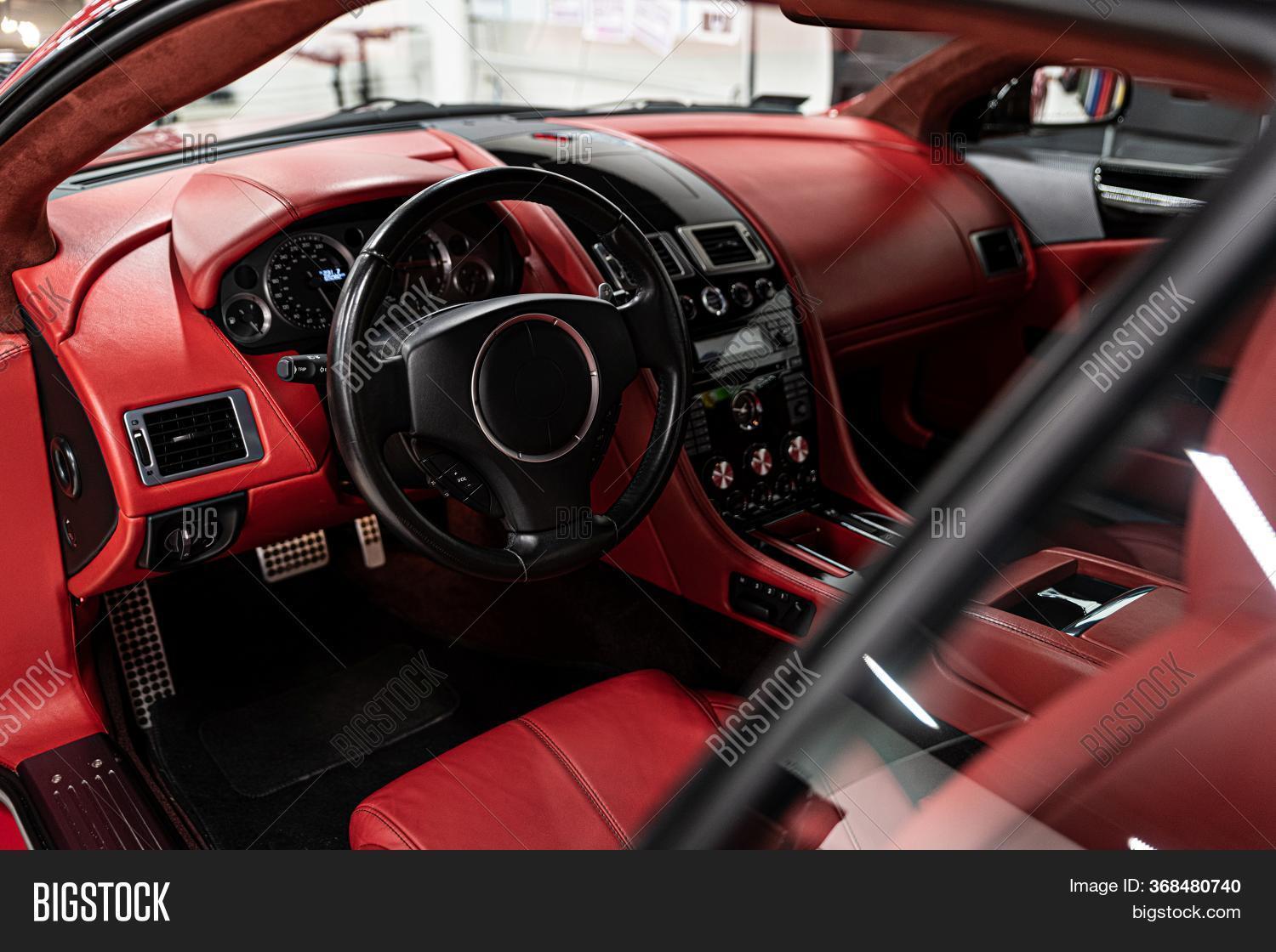Red Leather Seats Car Image & Photo (Free Trial) | Bigstock