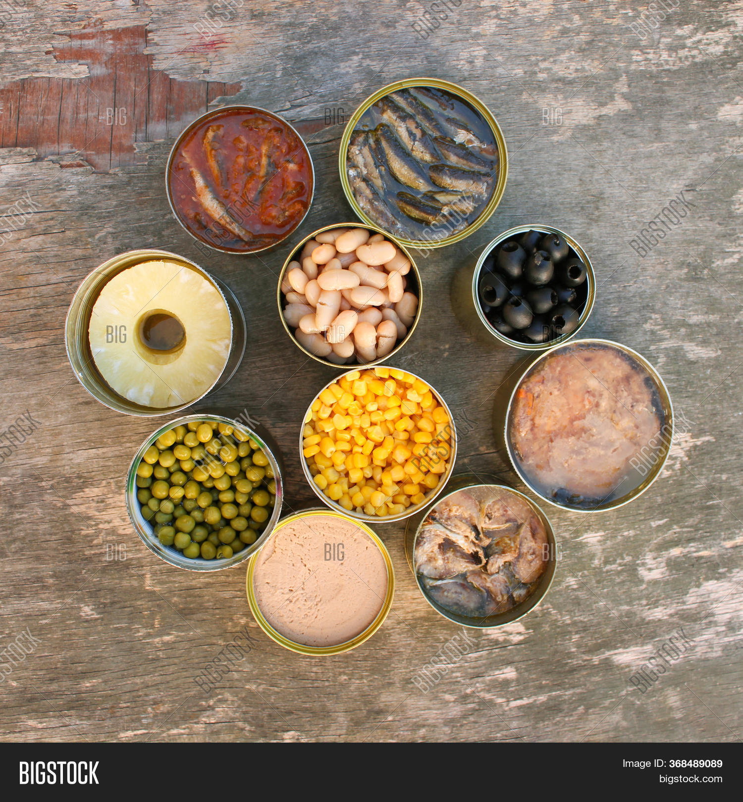 Different Open Canned Image & Photo (Free Trial) | Bigstock