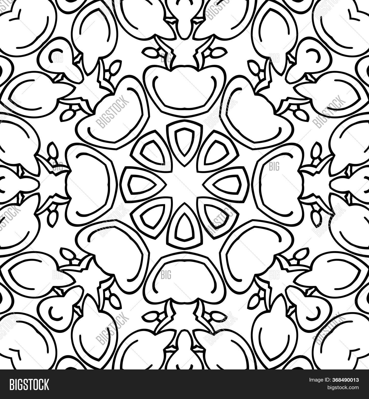 Simple Coloring Page Image & Photo (Free Trial) | Bigstock