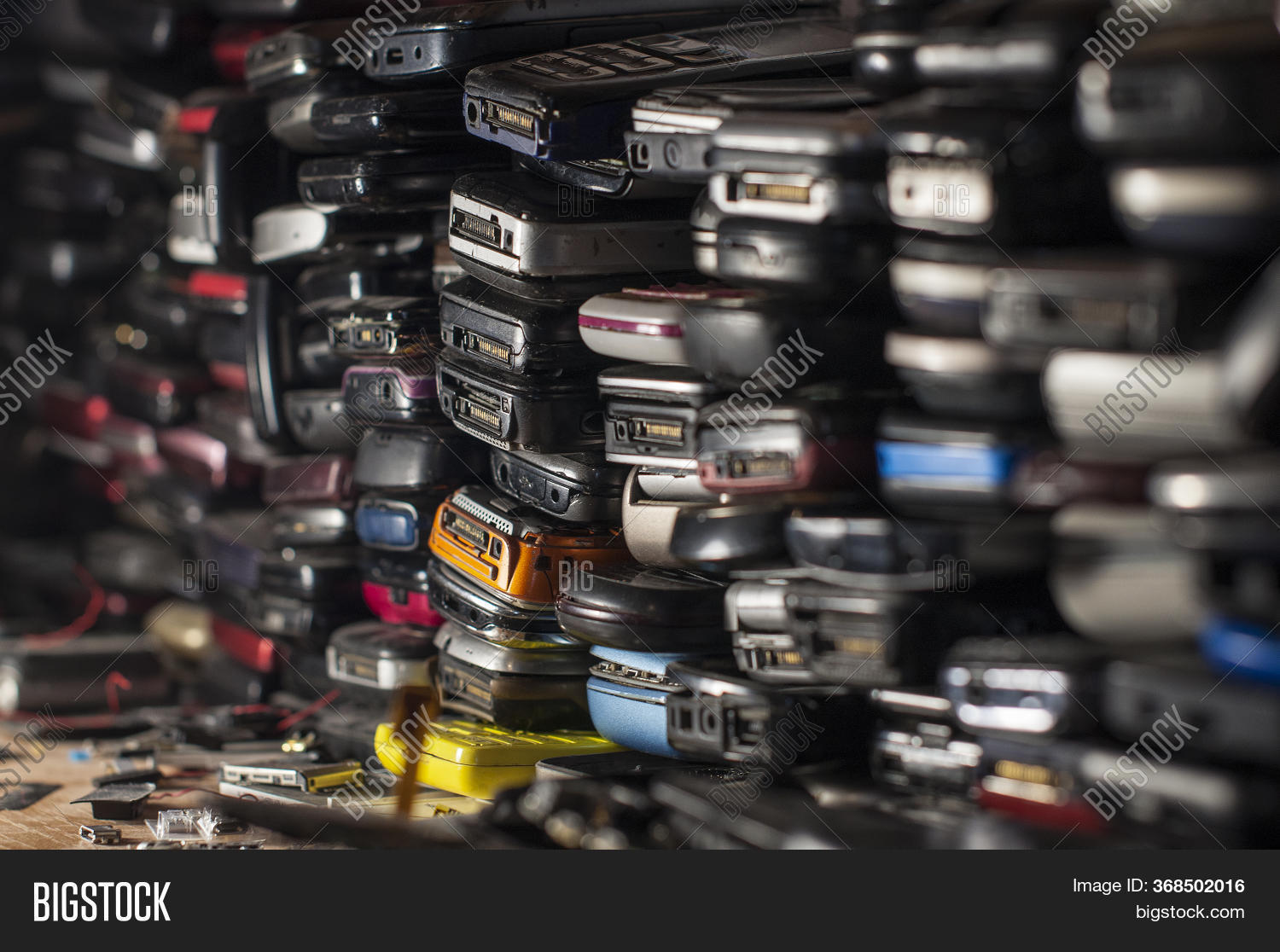 Many Old Mobile Phones Image & Photo (Free Trial) | Bigstock