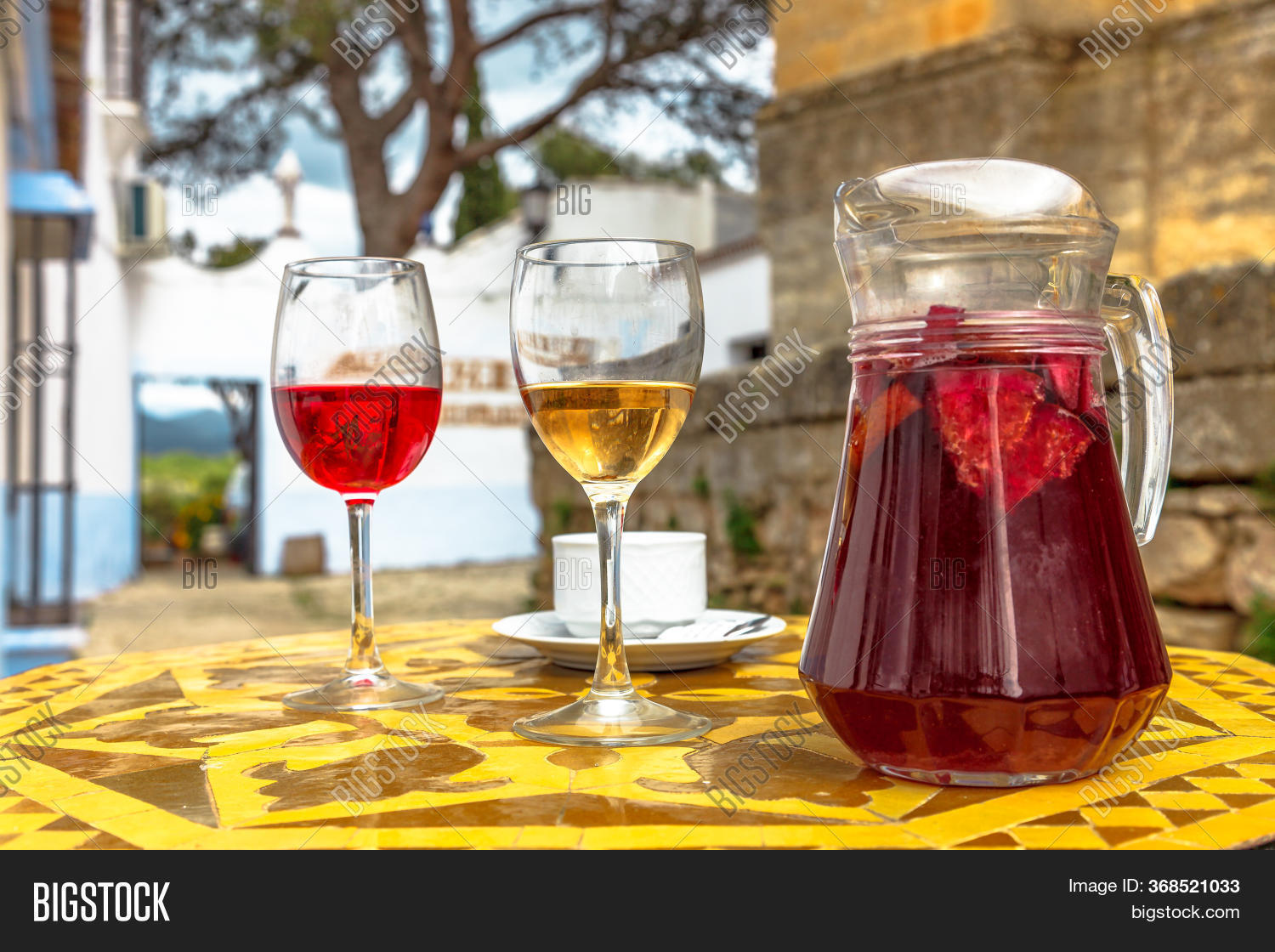 Pitcher Sangria Red Image & Photo (Free Trial) | Bigstock