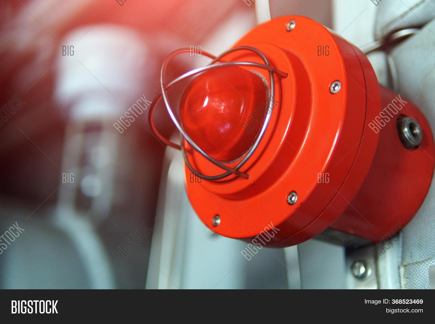 Red Warning Light Image & Photo (Free Trial) | Bigstock