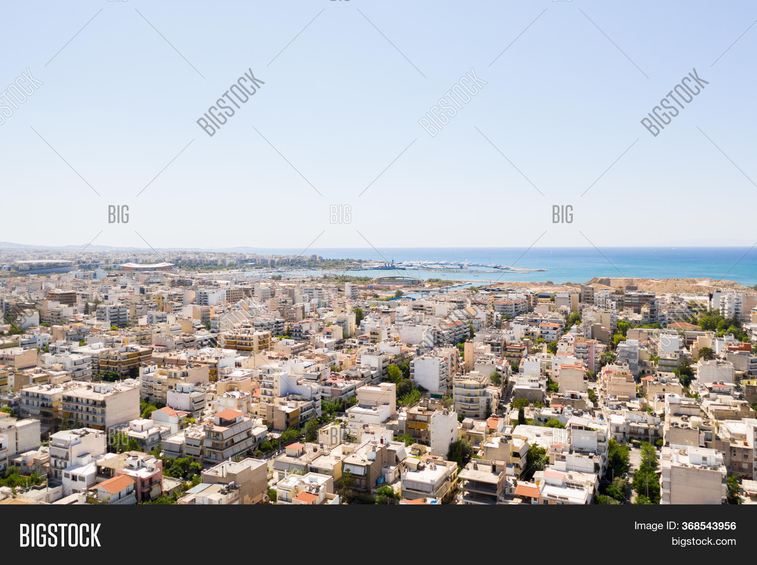 Aerial View Moschato Image & Photo (Free Trial) | Bigstock
