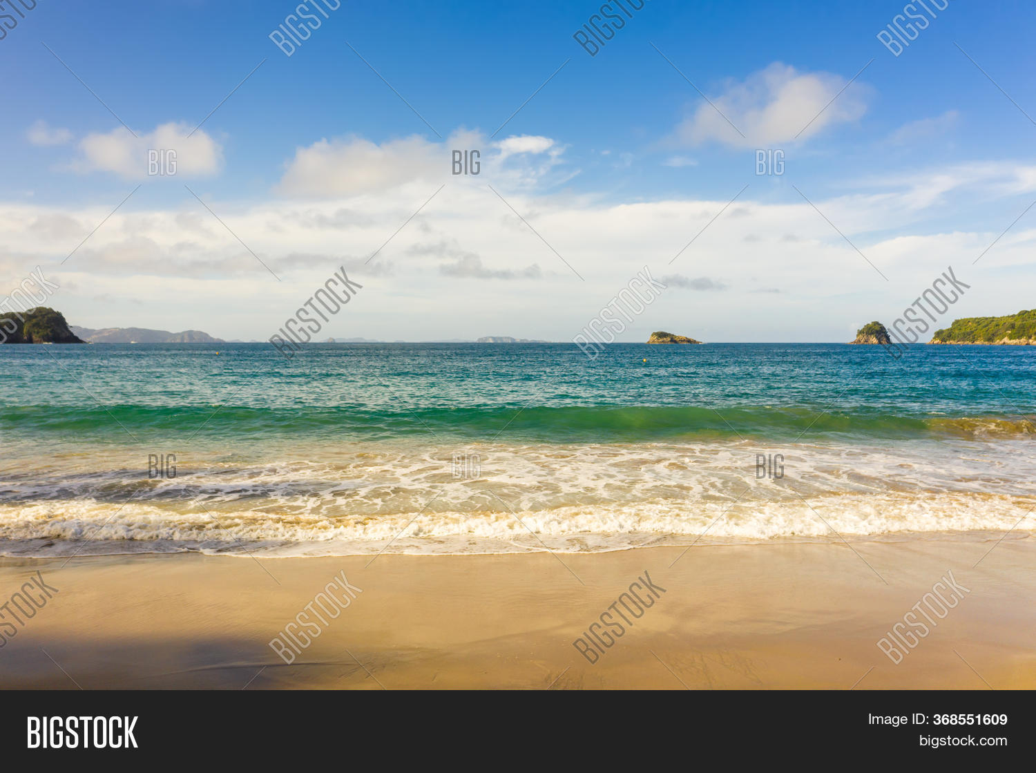 Aerial View Hahei Image & Photo (Free Trial) | Bigstock