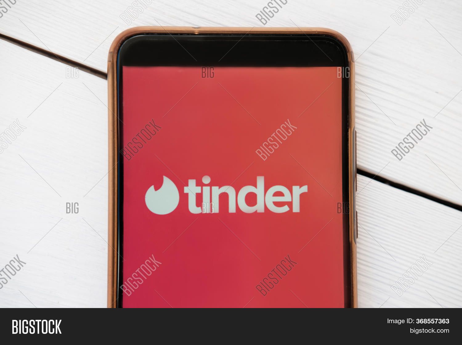Tinder Logo On Image & Photo (Free Trial) | Bigstock