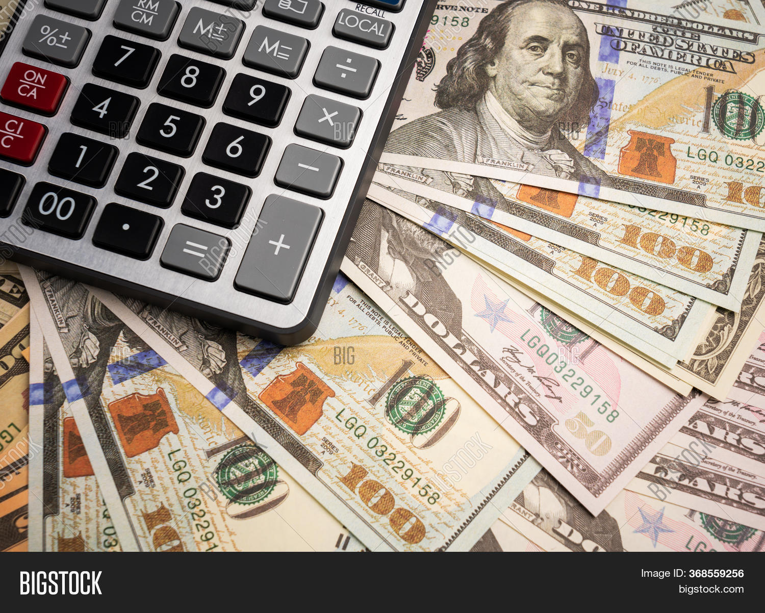 Calculator Us Dollars Image & Photo (Free Trial) | Bigstock