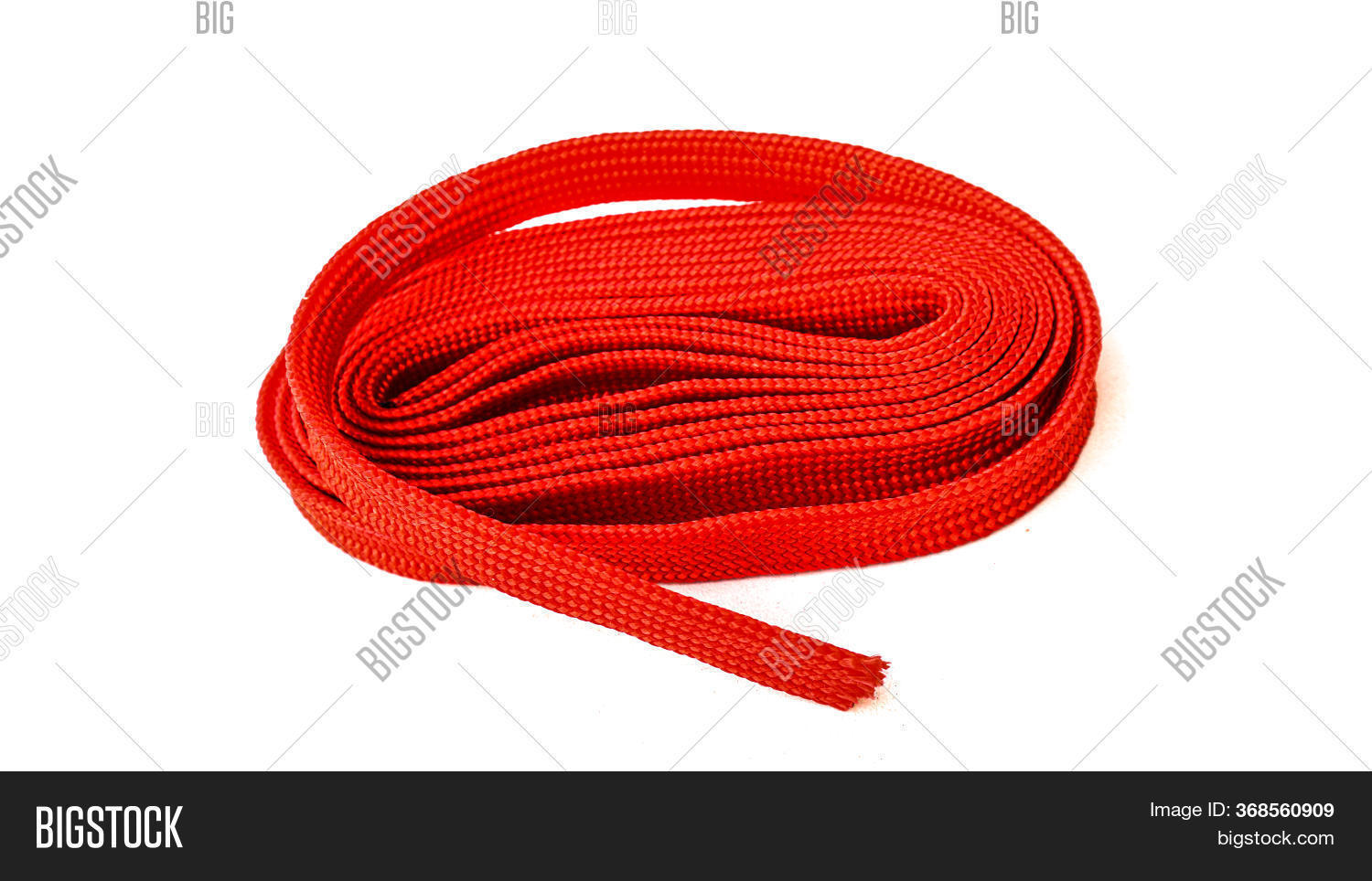 Red Rope On White Image & Photo (Free Trial) | Bigstock