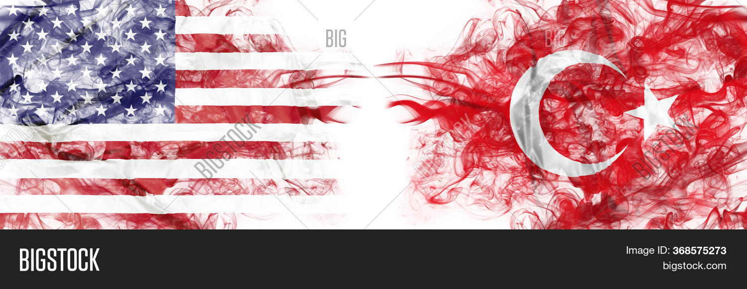 American Turkish Flags Image & Photo (Free Trial) | Bigstock