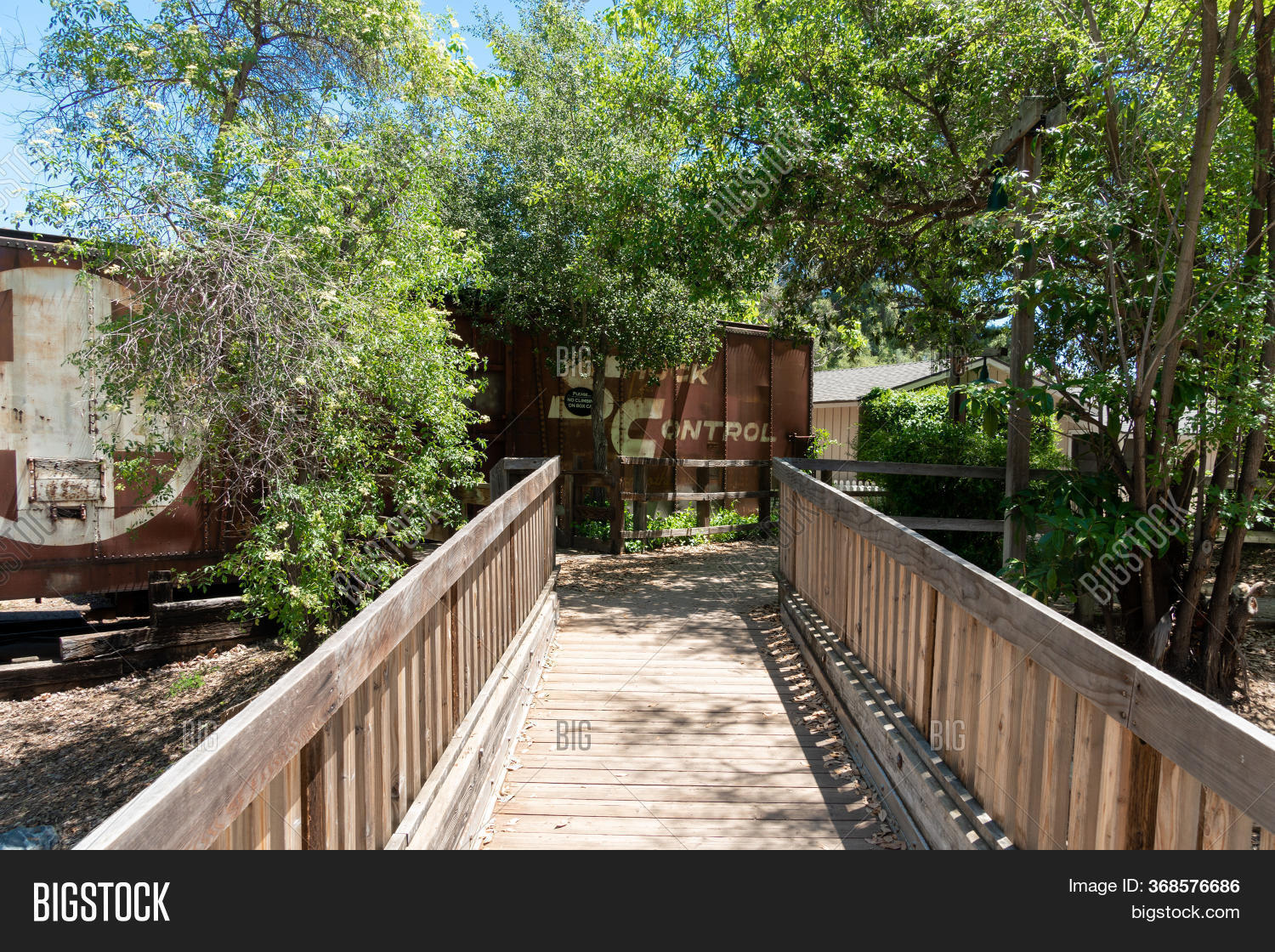 Old Poway Park Village Image & Photo (Free Trial) | Bigstock