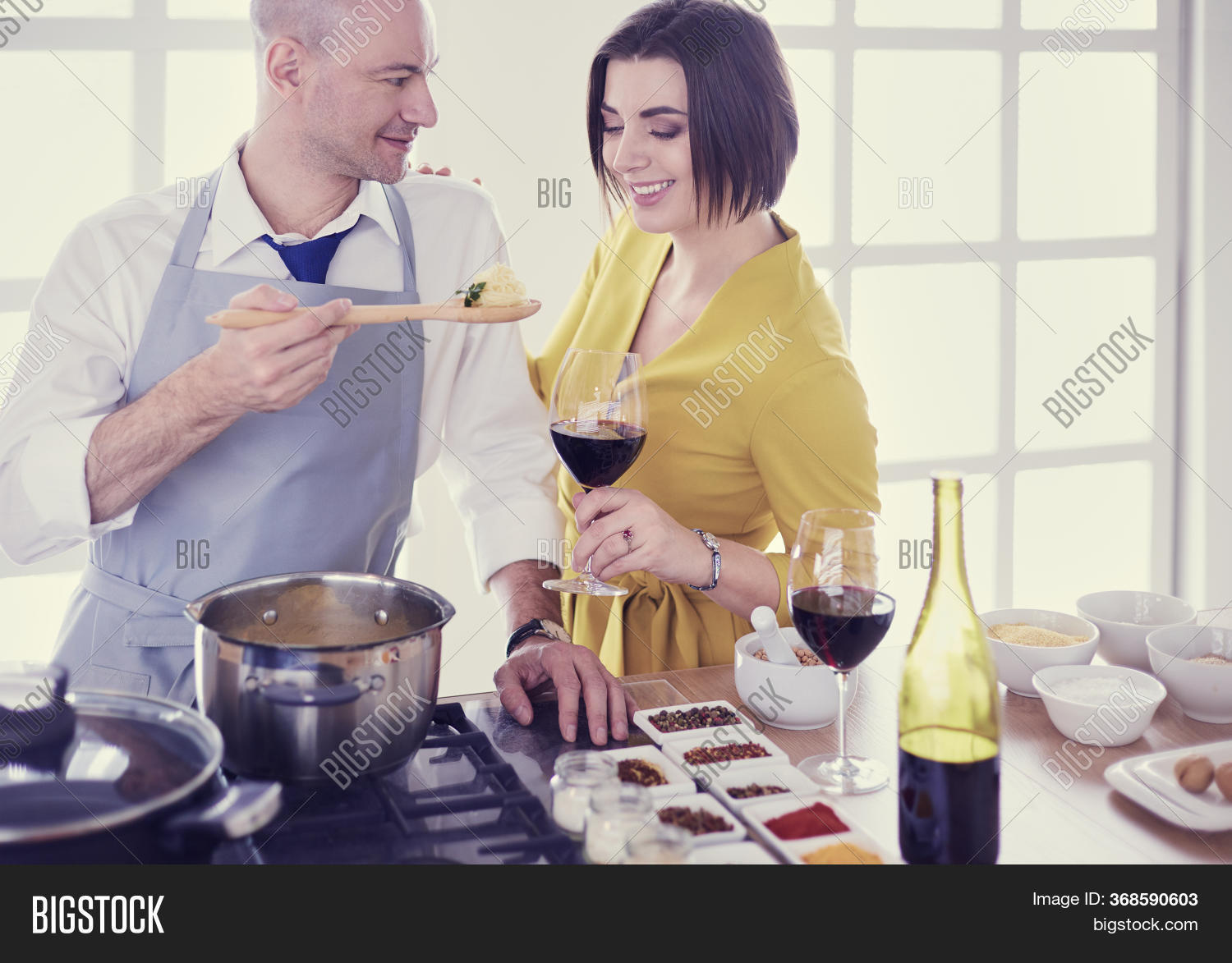 Attractive Couple Love Image & Photo (Free Trial) | Bigstock