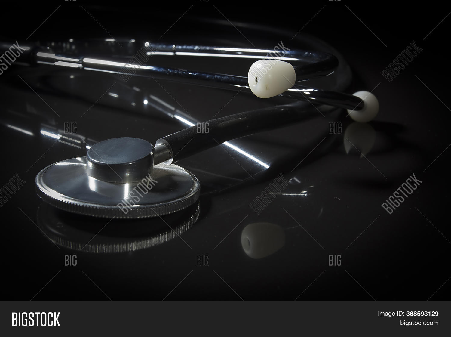 Black Stethoscope, Image & Photo (Free Trial) | Bigstock