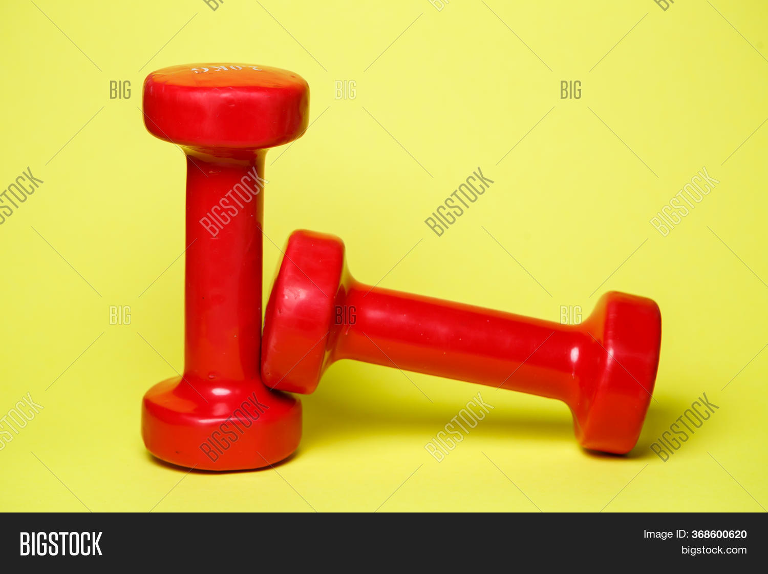 Red Sports Dumbbells Image & Photo (Free Trial) | Bigstock