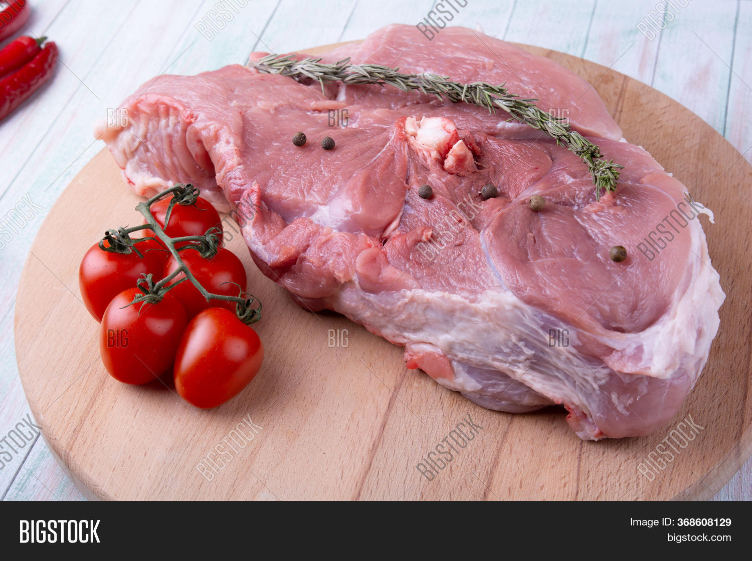 Piece Meat On Bone, Image & Photo (Free Trial) | Bigstock