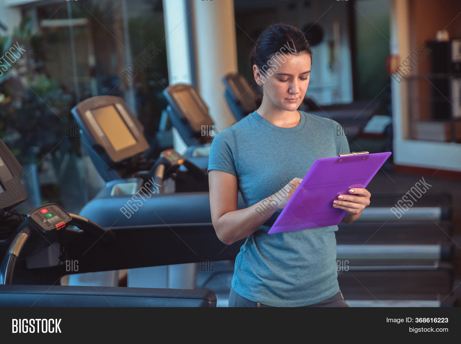 Female Fitness Trainer Image & Photo (Free Trial) | Bigstock