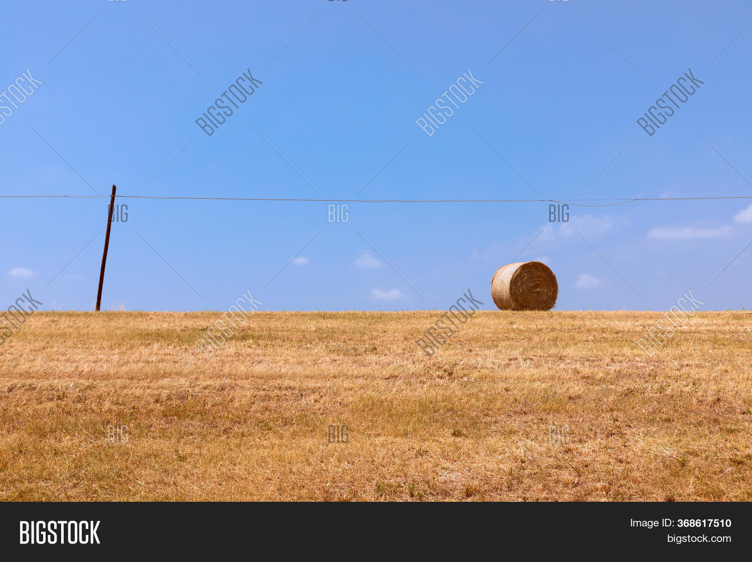 Hay Roll On Freshly Image & Photo (Free Trial) | Bigstock