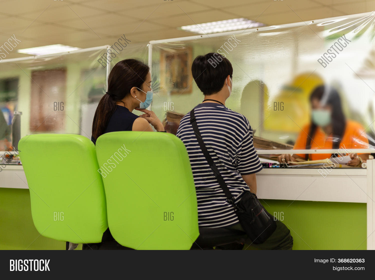 Customer Mask Counter Image & Photo (Free Trial) | Bigstock
