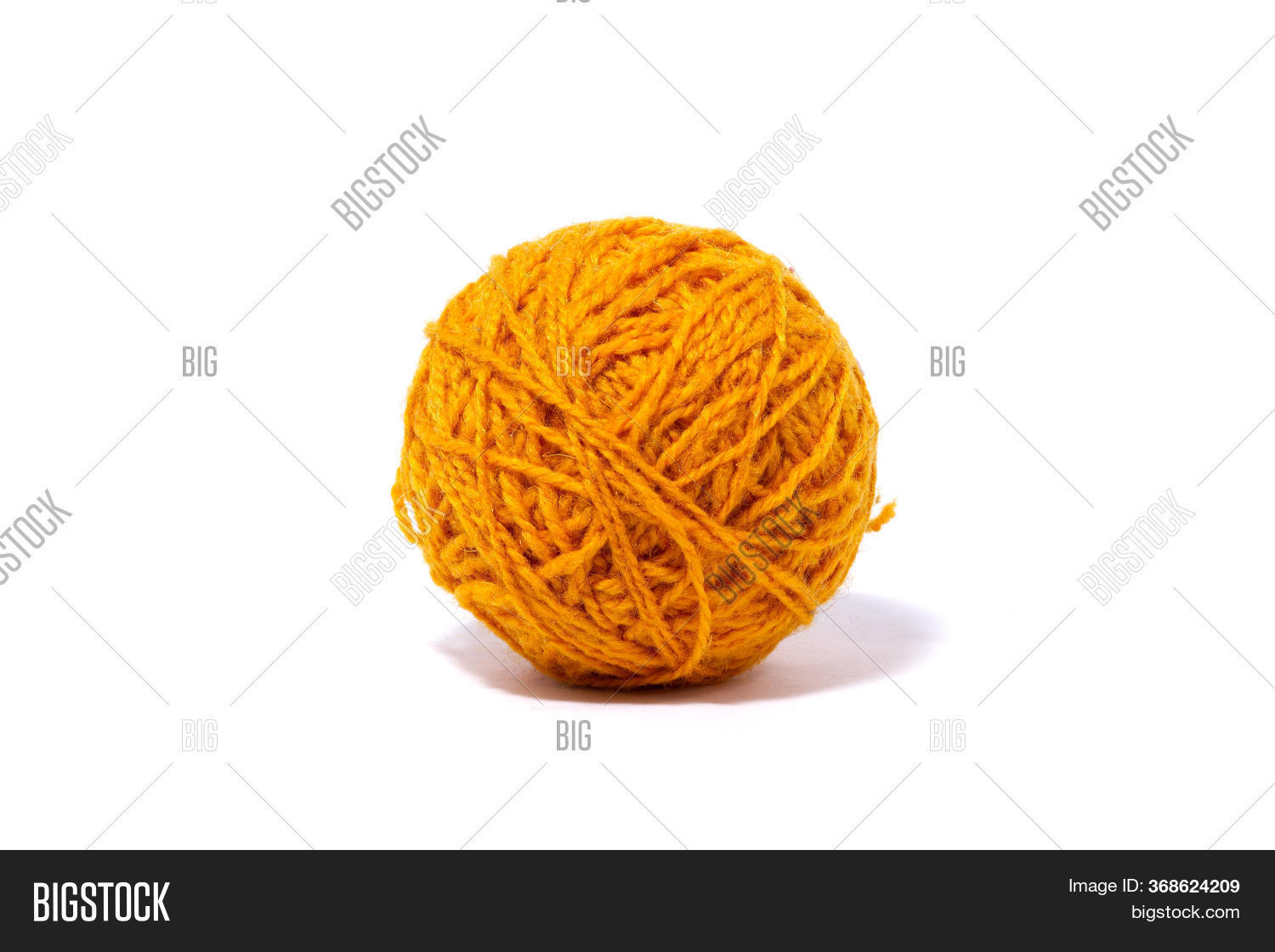 Yellow Woolen Ball Image & Photo (Free Trial) | Bigstock
