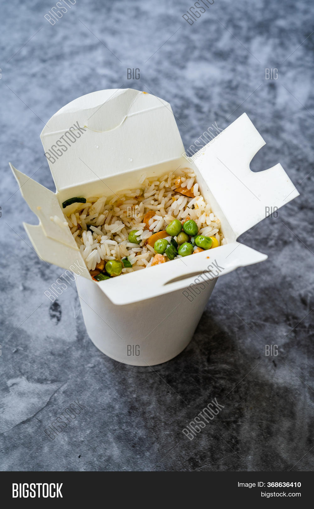 Take Out Chinese Rice Image & Photo (Free Trial) | Bigstock