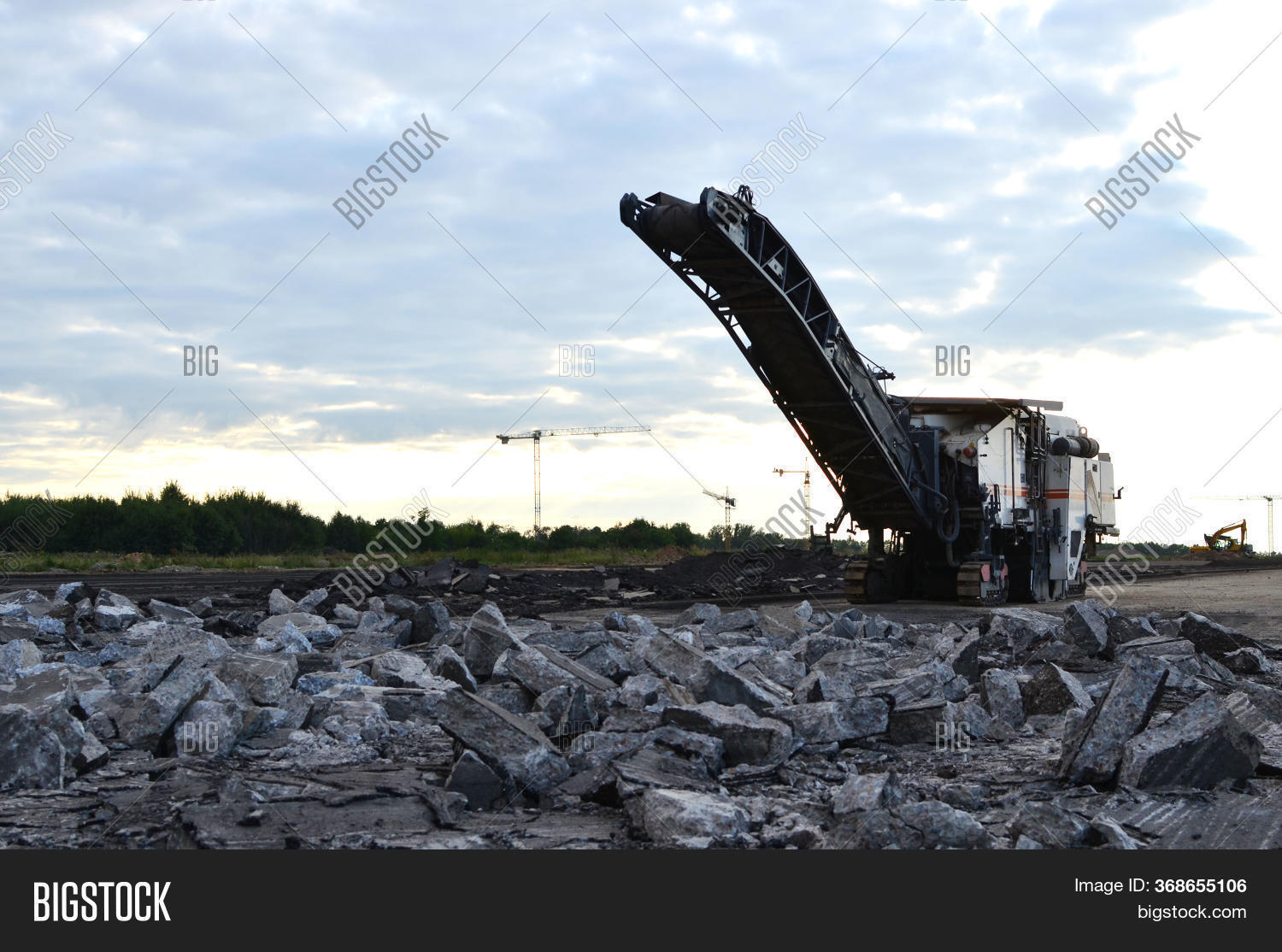 Cold Milling Machines Image & Photo (Free Trial) | Bigstock