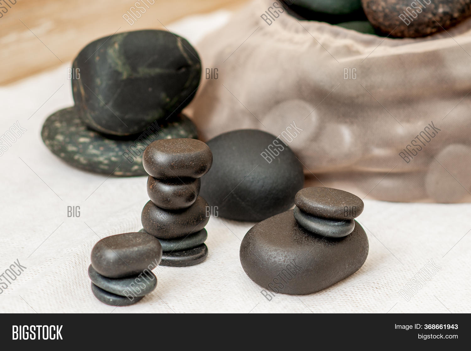 Set Stacks Hot Massage Image & Photo (Free Trial) | Bigstock