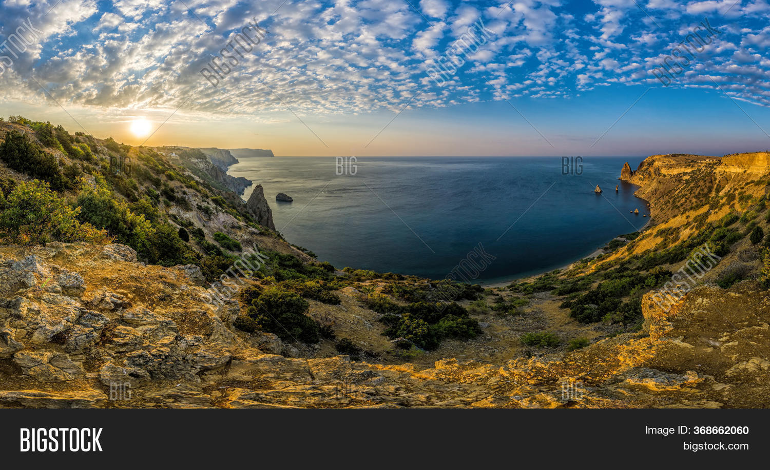 Panoramic Seascape, Image & Photo (Free Trial) | Bigstock