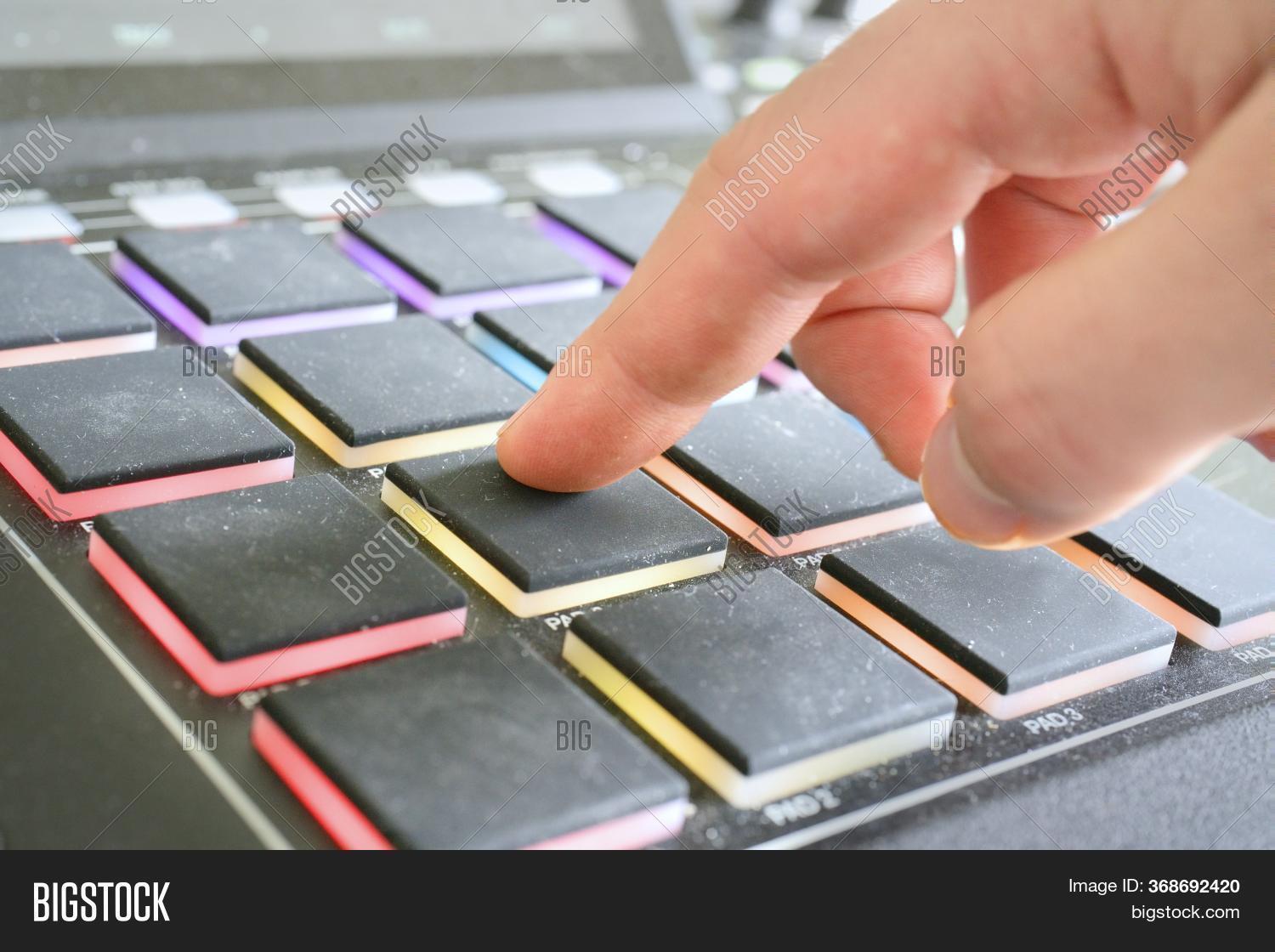 Fingers Hitting Pads Image & Photo (Free Trial) | Bigstock