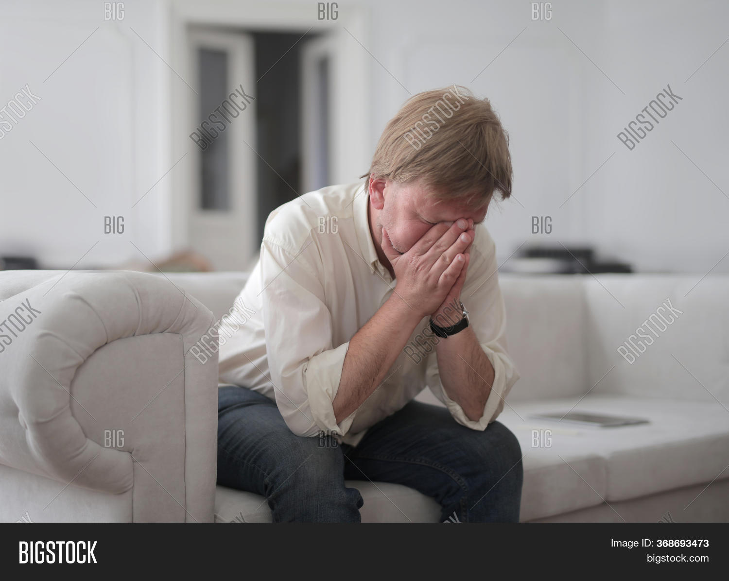 Portrait Desperate Man Image & Photo (Free Trial) | Bigstock