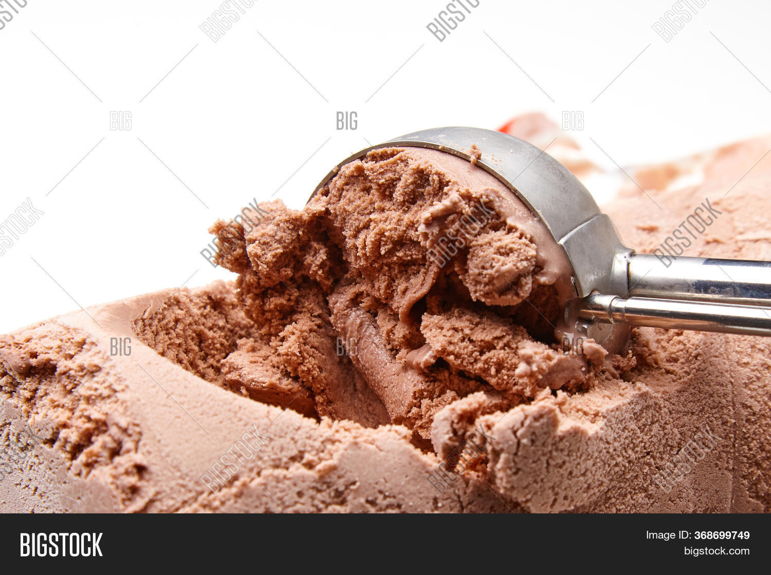 Ice Cream Metal Spoon Image & Photo (Free Trial) | Bigstock