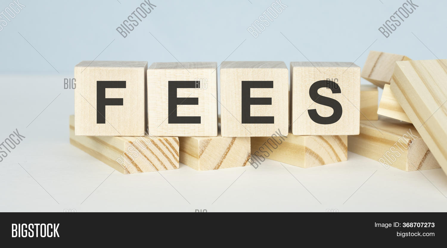Word Fees. Wooden Image & Photo (Free Trial) | Bigstock