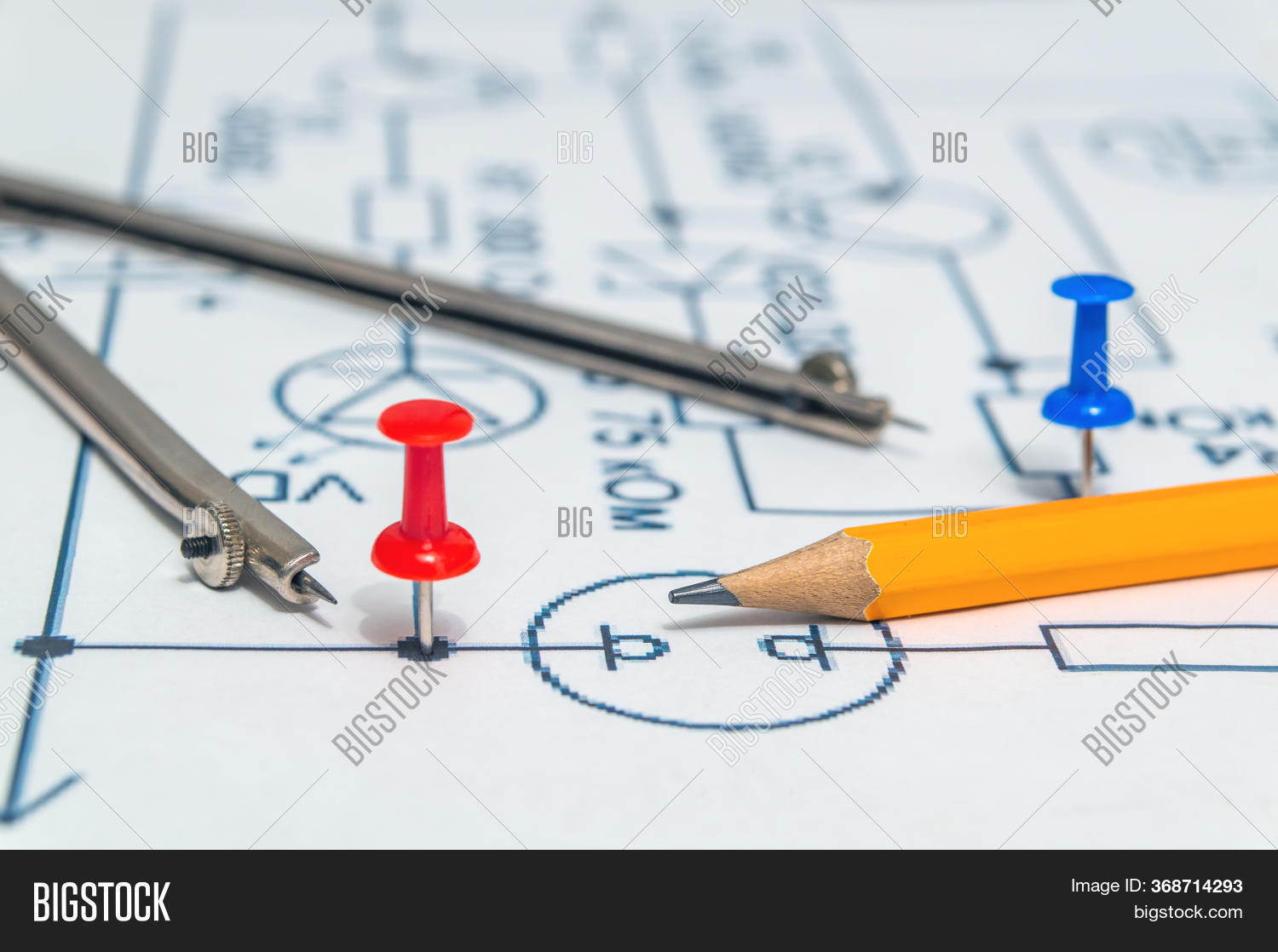 Red Button Pencil On Image & Photo (Free Trial) | Bigstock