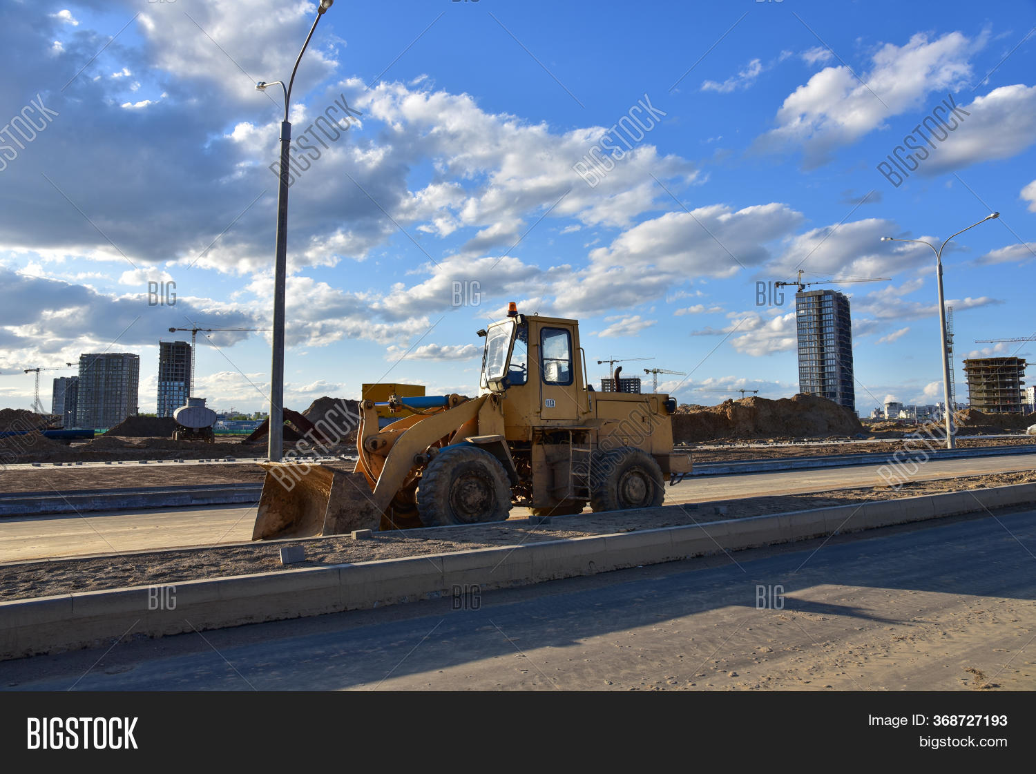 Front-end Loader Image & Photo (Free Trial) | Bigstock