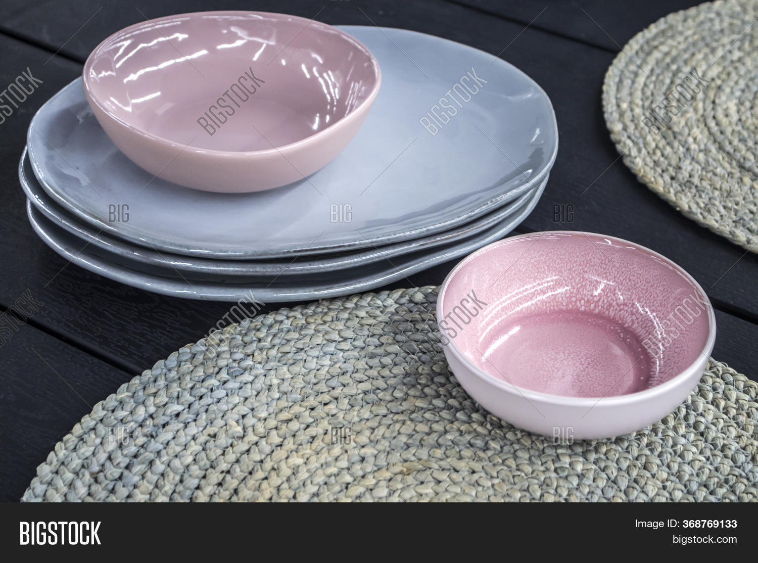 Still Life Plates Cups Image & Photo (Free Trial) | Bigstock
