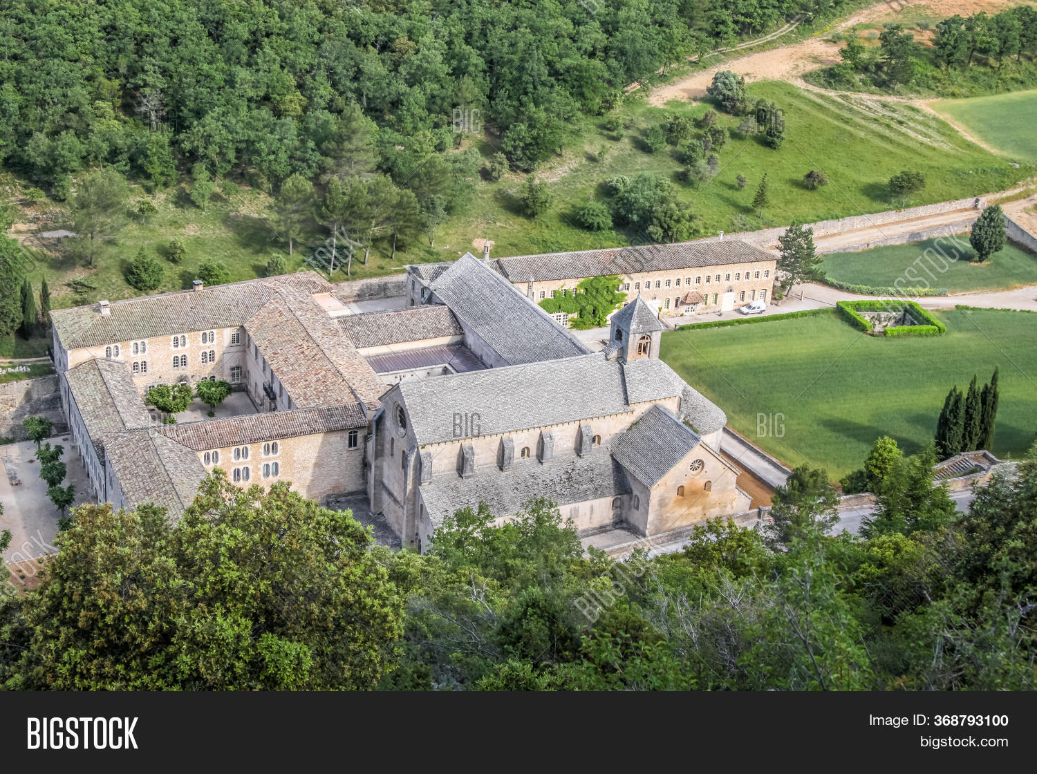 View Senanque Abbey Image & Photo (Free Trial) | Bigstock