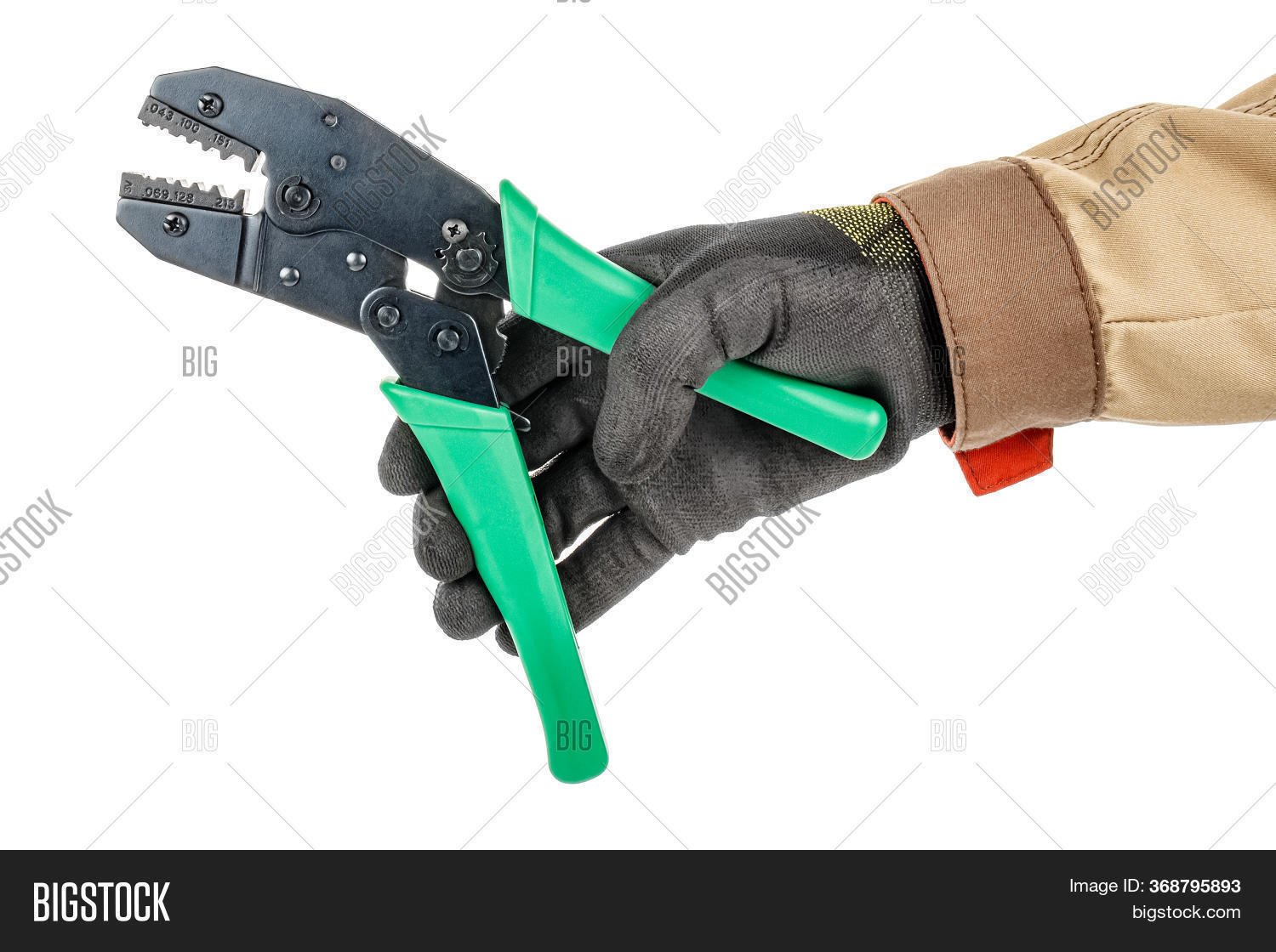 Crimping Tool Green Image & Photo (Free Trial) | Bigstock