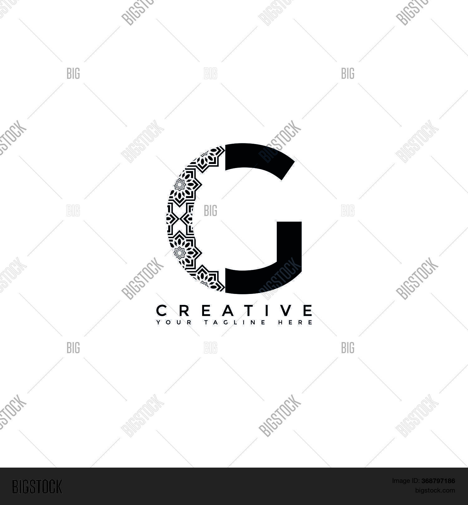 This Design Letter G Vector & Photo (Free Trial) | Bigstock