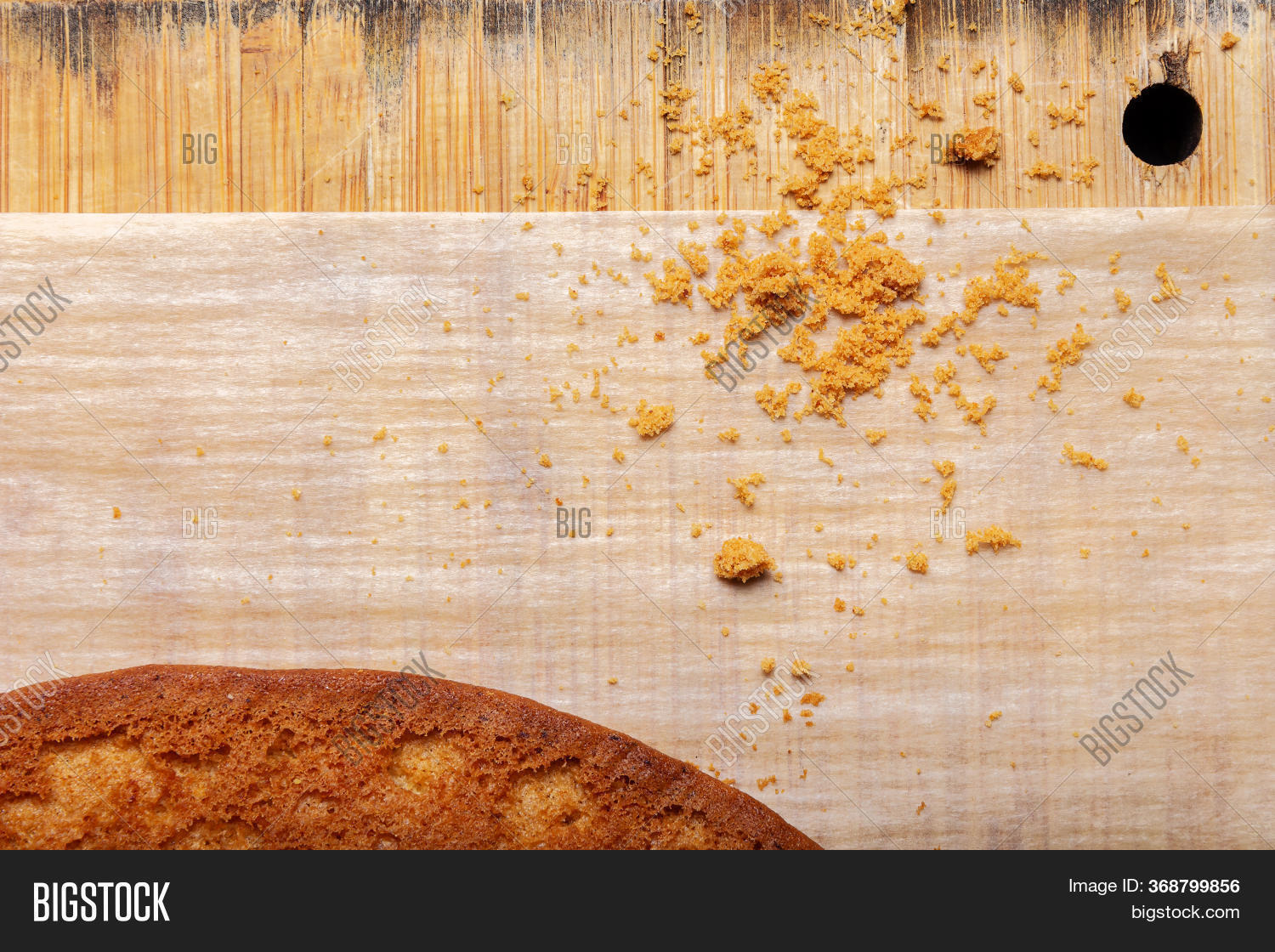 Crumbs Piece Round Image & Photo (Free Trial) | Bigstock