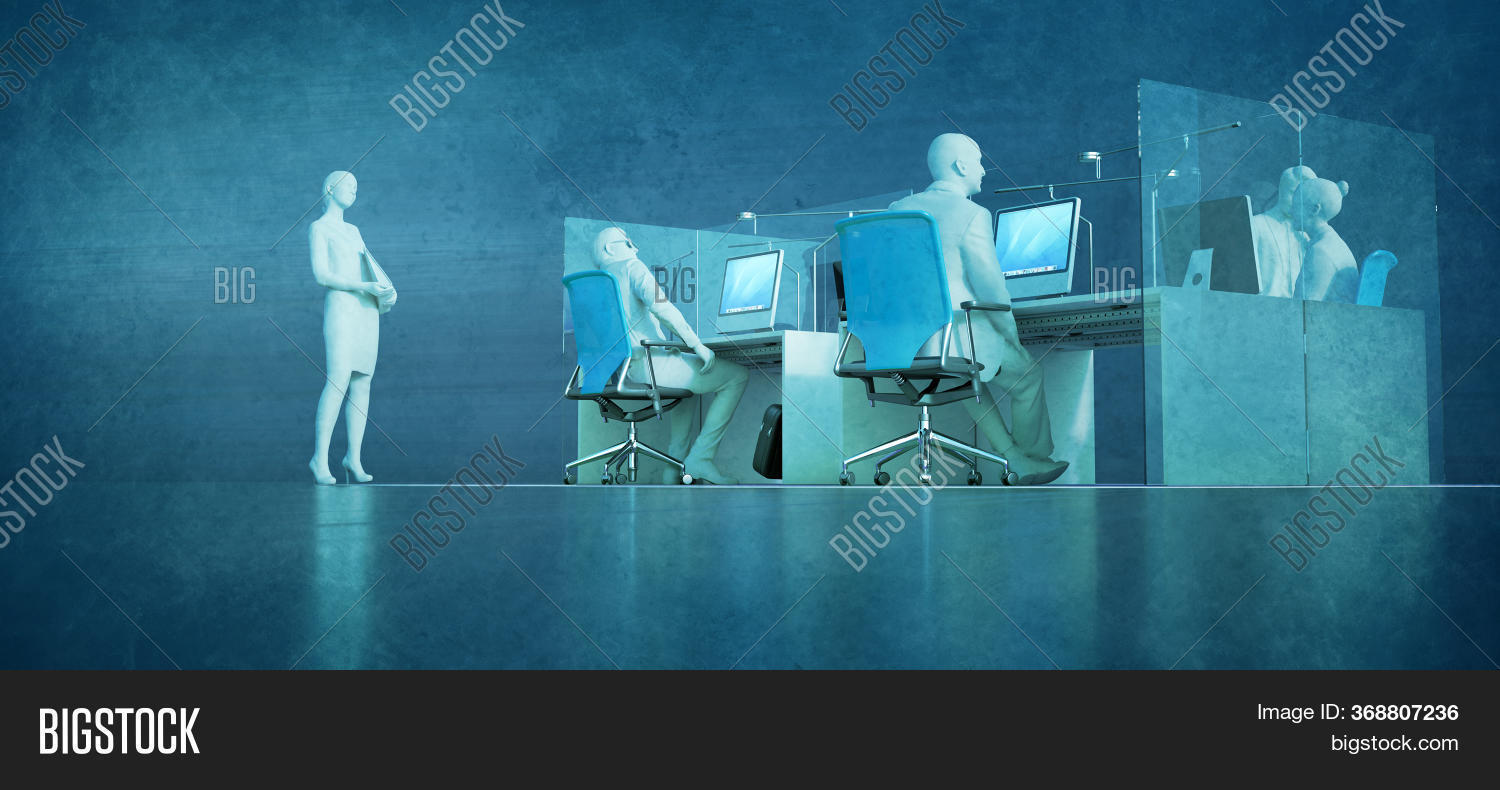 3D Rendering Office Image & Photo (Free Trial) | Bigstock