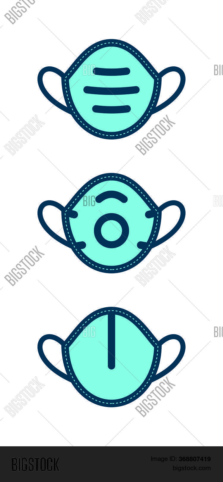Respirator Mask Vector & Photo (Free Trial) | Bigstock