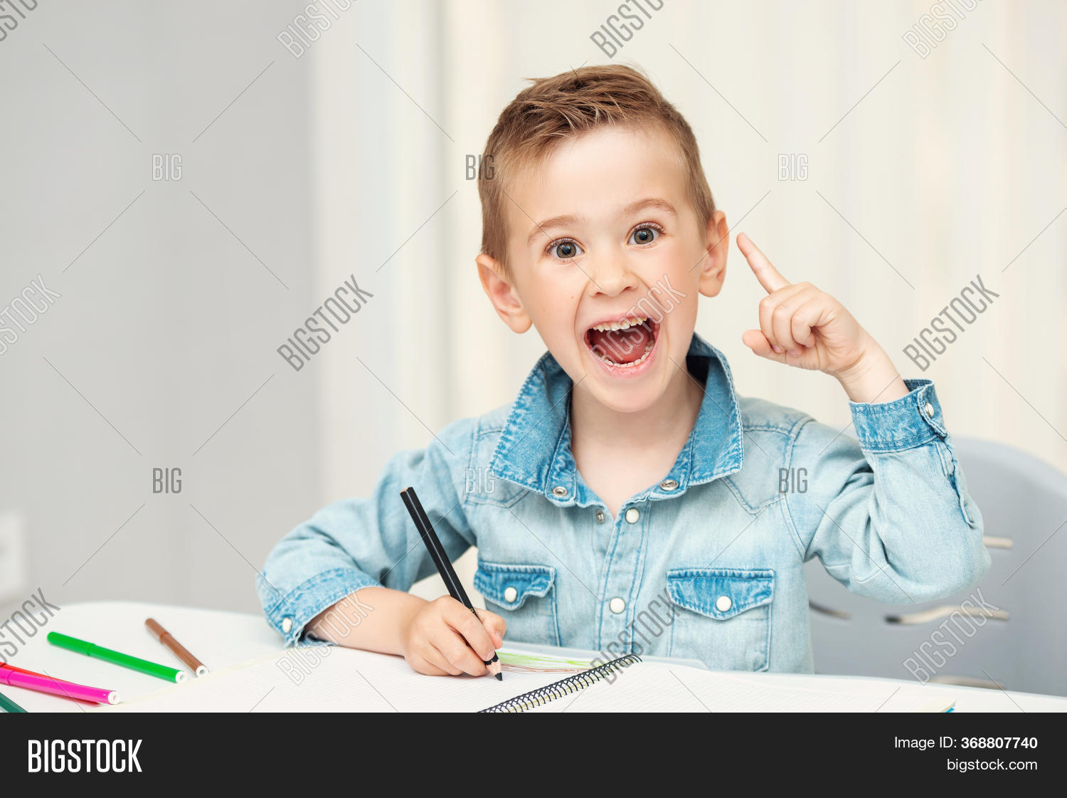 Little Preschool Boy Image & Photo (Free Trial) | Bigstock