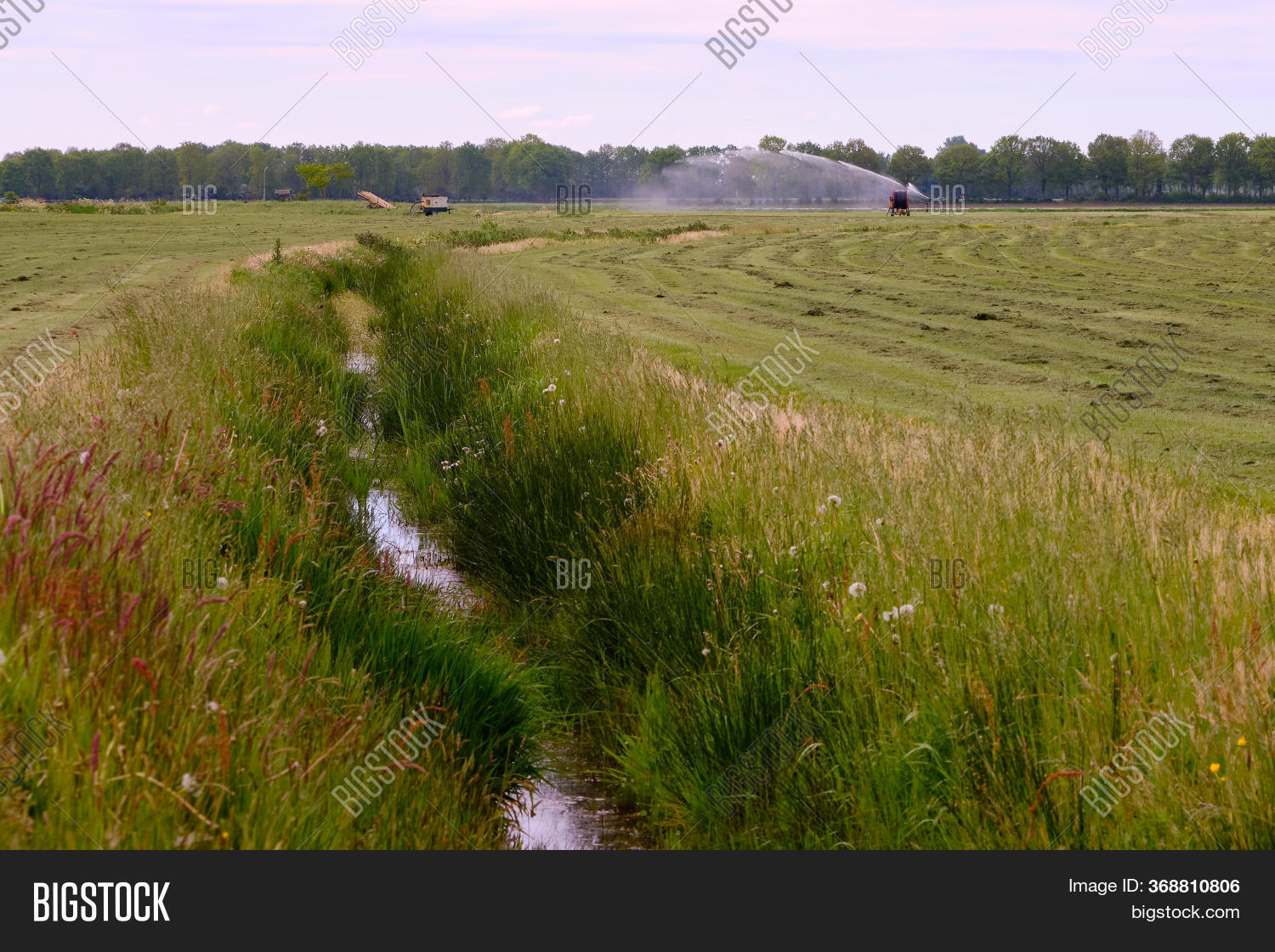 Farmers Irrigate Image & Photo (Free Trial) | Bigstock