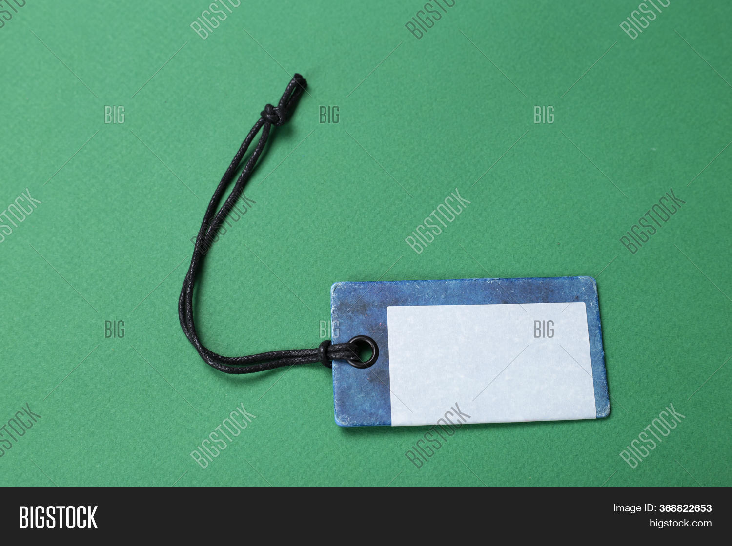 Blank Tag Tied String Image & Photo (Free Trial) | Bigstock