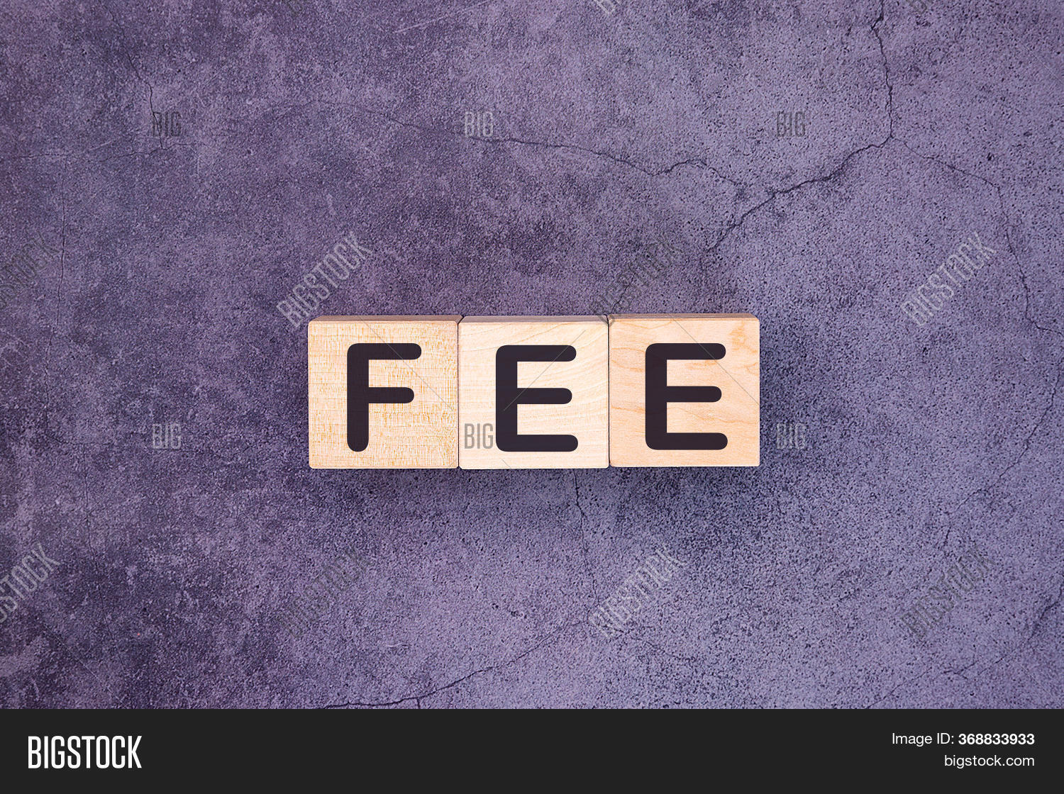 Word Fee Made Wooden Image & Photo (Free Trial) | Bigstock