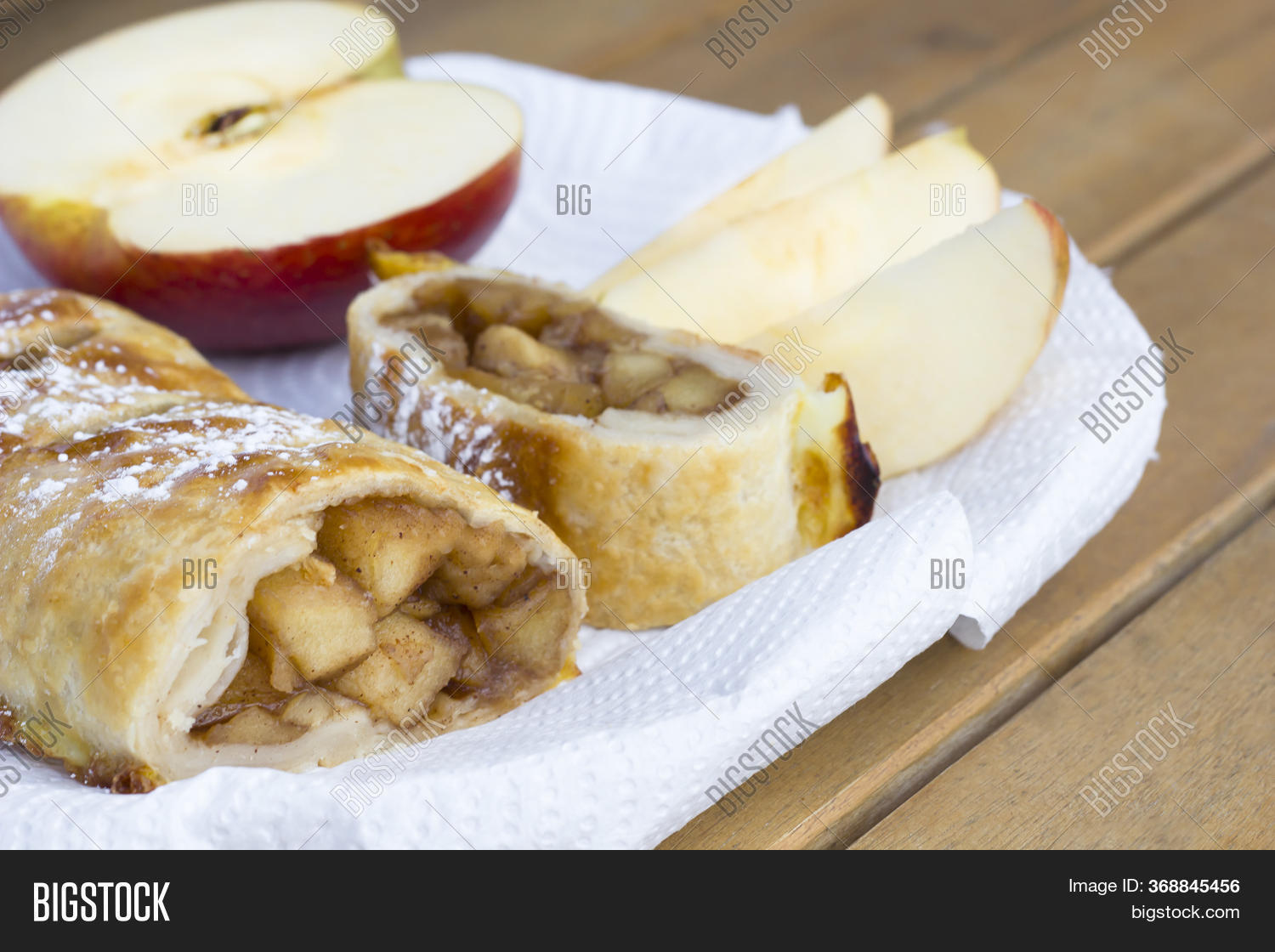 Homemade Apple Strudel Image & Photo (Free Trial) | Bigstock