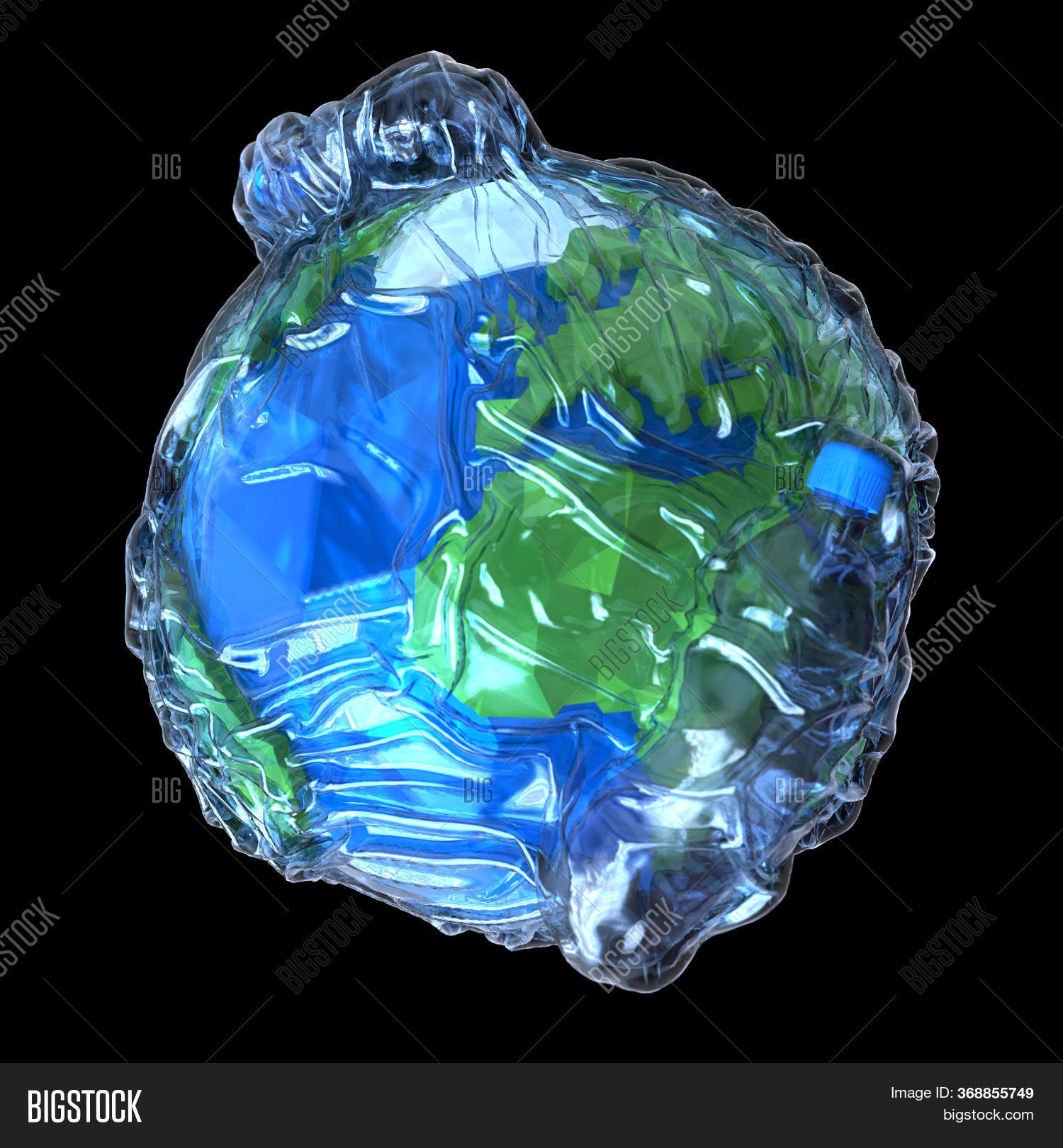 Planet Earth Wrapped Image & Photo (Free Trial) | Bigstock